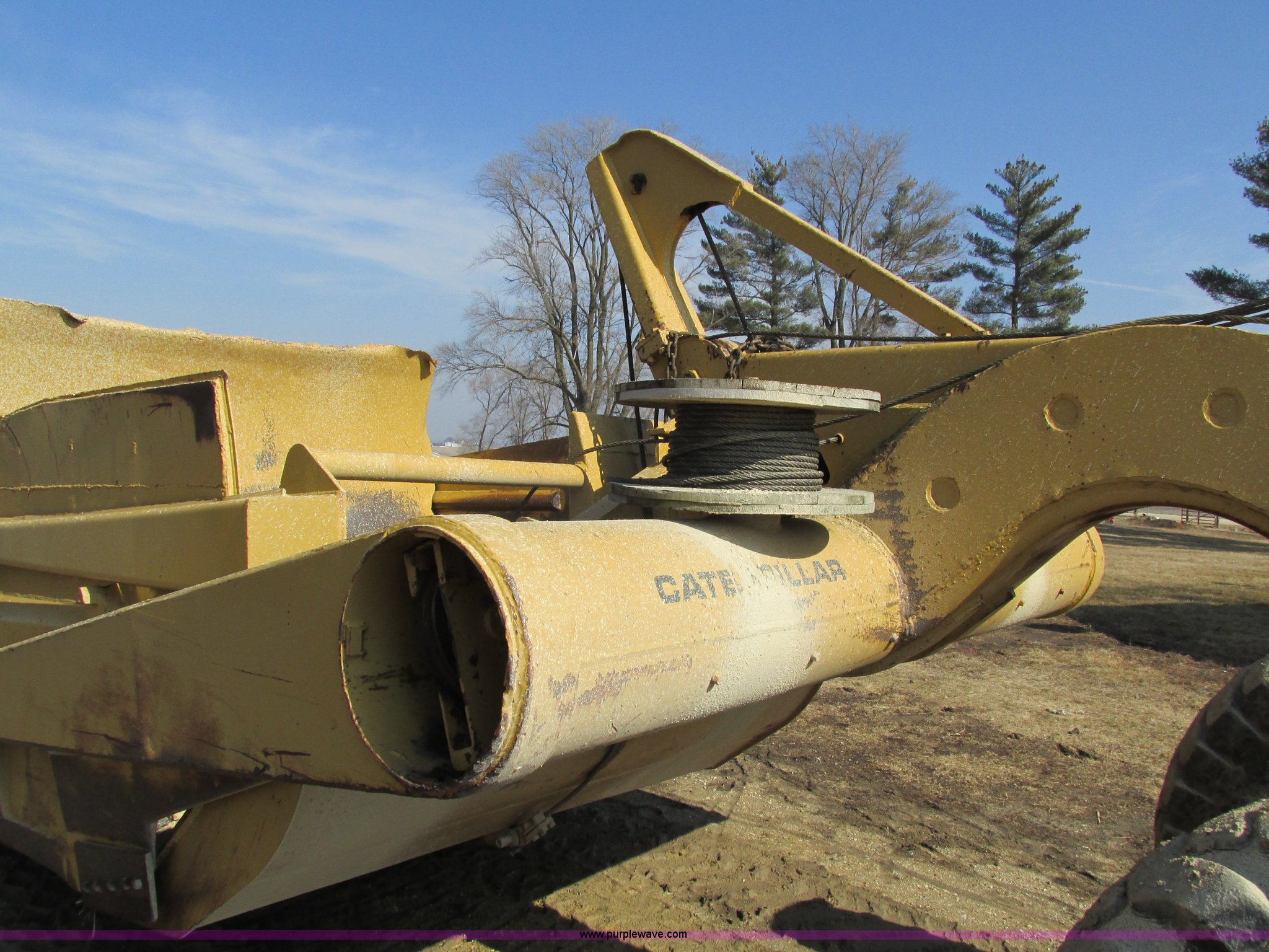 Caterpillar 70 pull type scraper in Manchester, IA | Item I4040 sold ...