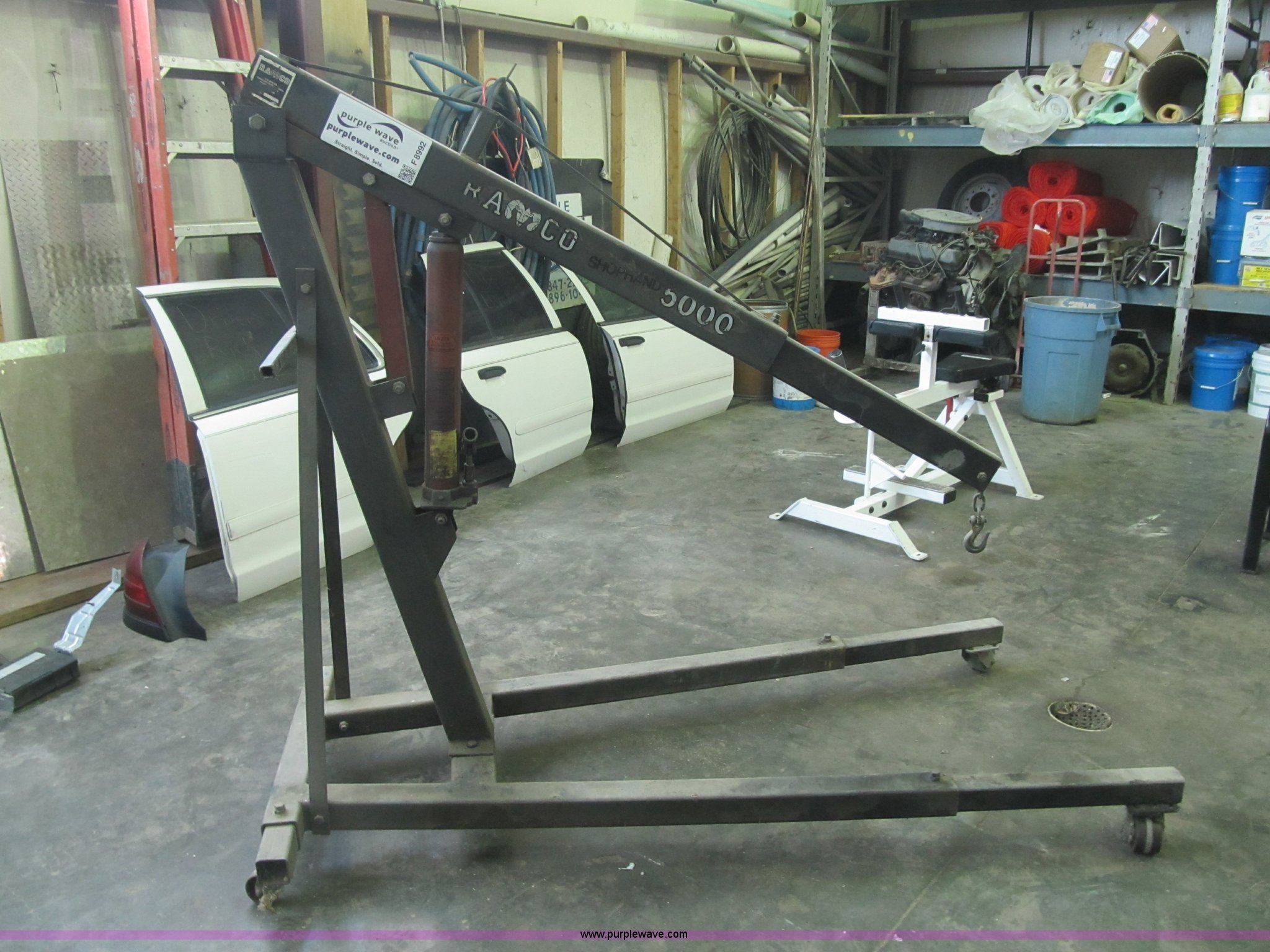 Ramco 5000 engine hoist in Lone Jack, MO | Item F8992 sold | Purple Wave