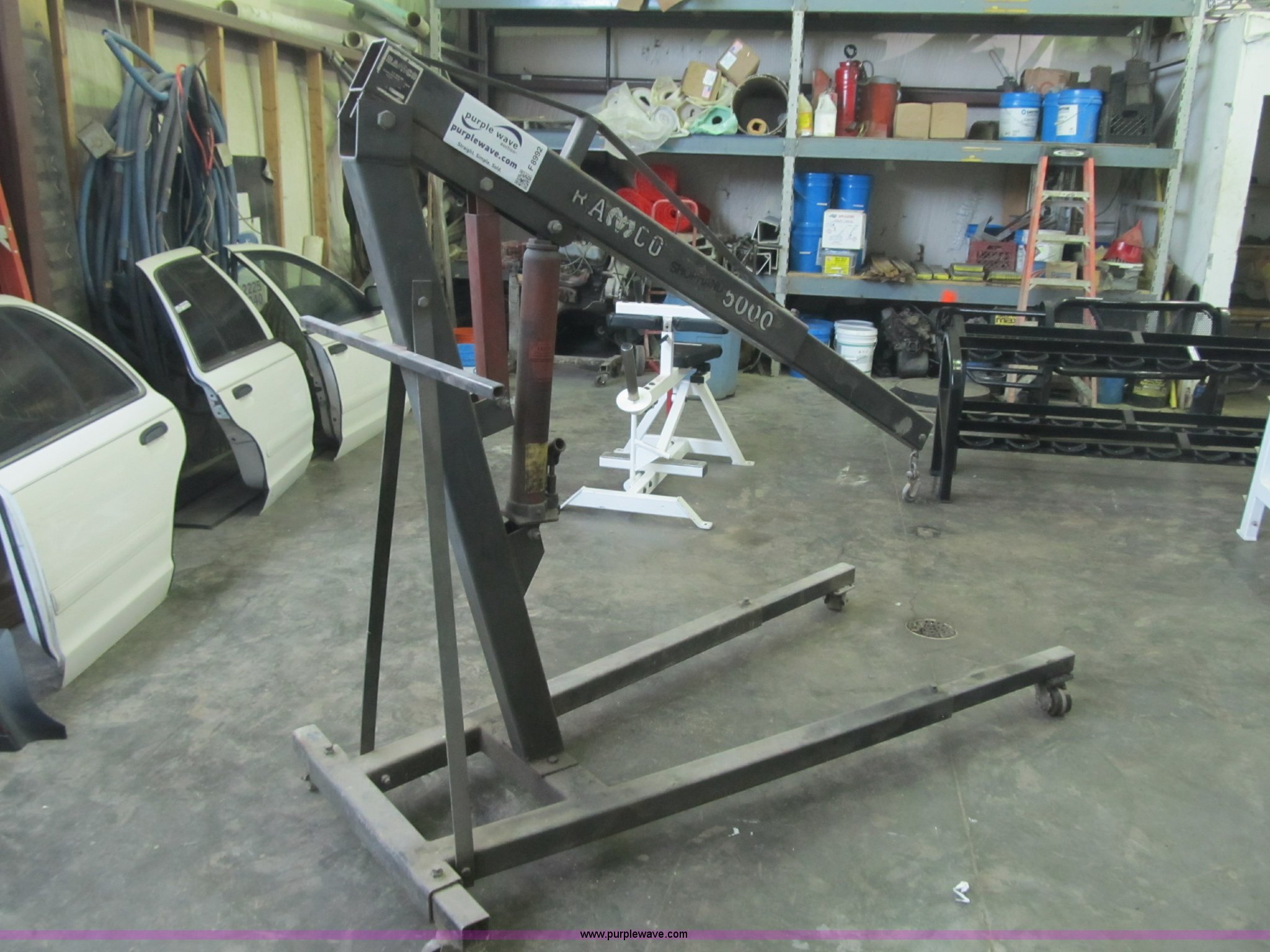 Ramco 5000 engine hoist in Lone Jack, MO | Item F8992 sold | Purple Wave