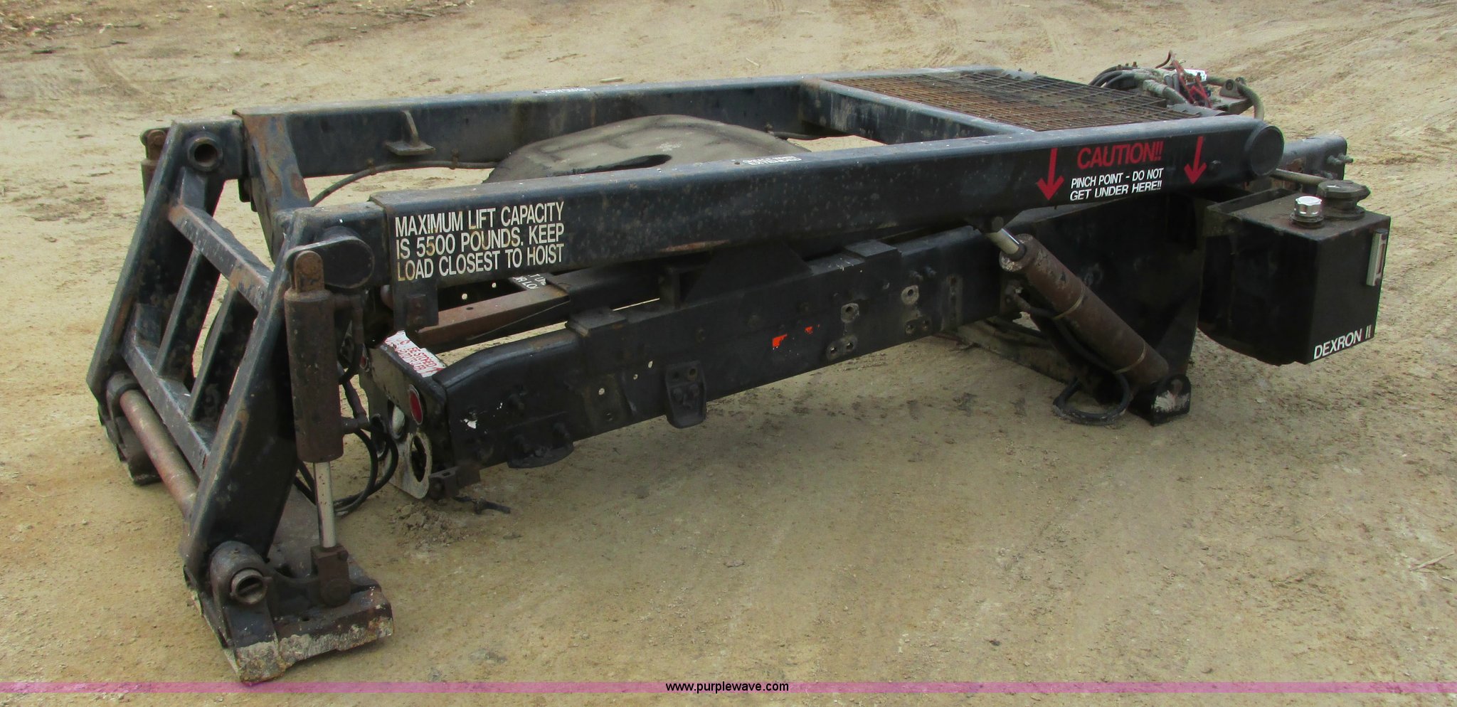 Menards Master lift semi tractor mounted forklift in Houston, MN | Item ...