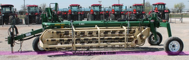 LMC 8907 hay rake in Chickasha, OK | Item H5845 sold | Purple Wave