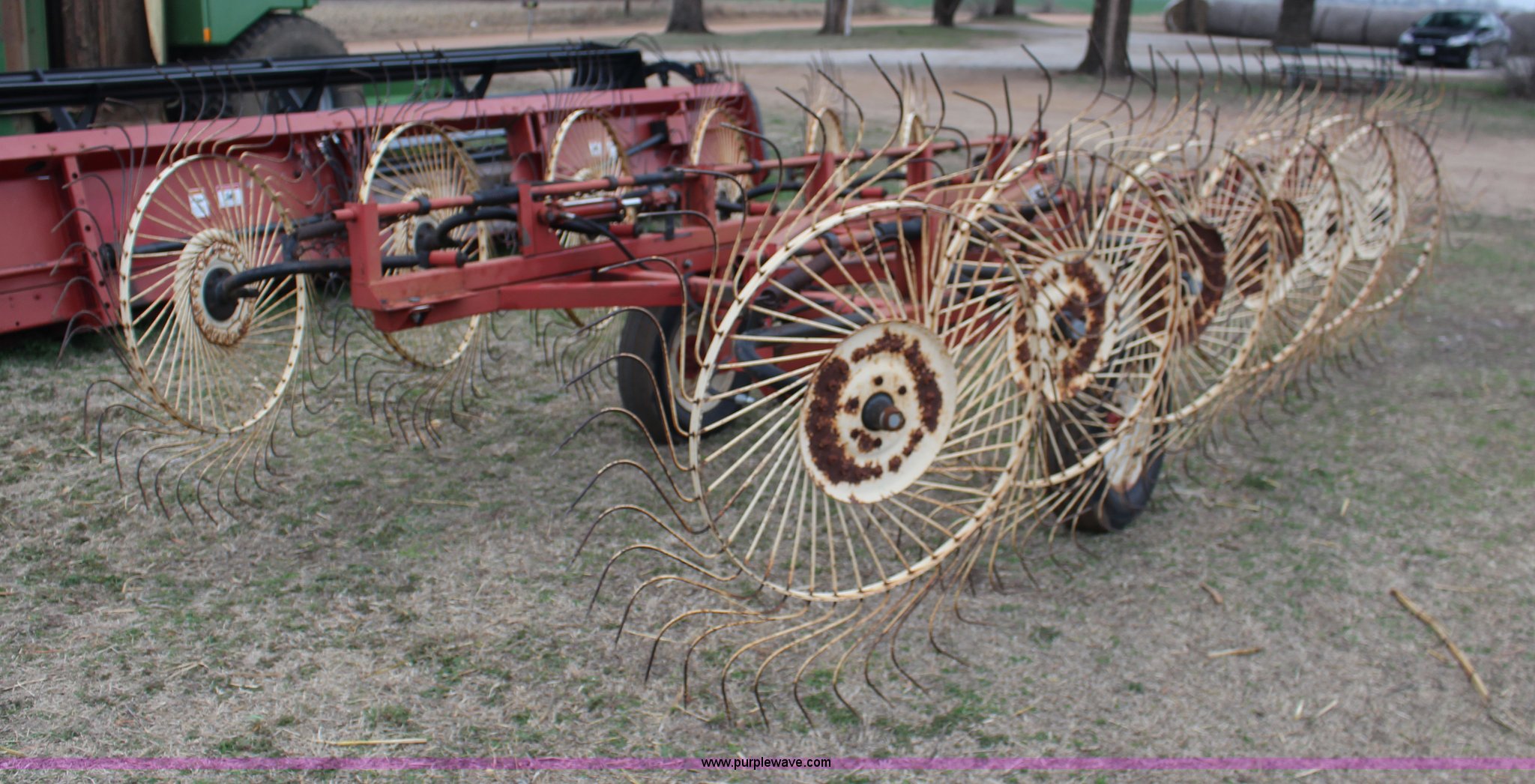 H&S bi-fold hay rake in Conway Springs, KS | Item F7574 sold | Purple Wave