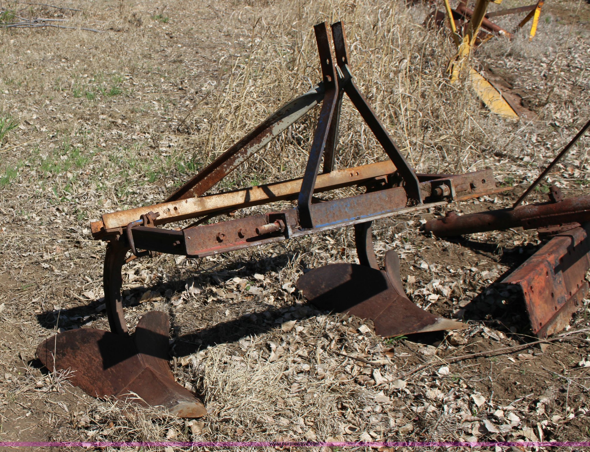 Two bottom plow in Winfield, KS | Item F7647 sold | Purple Wave