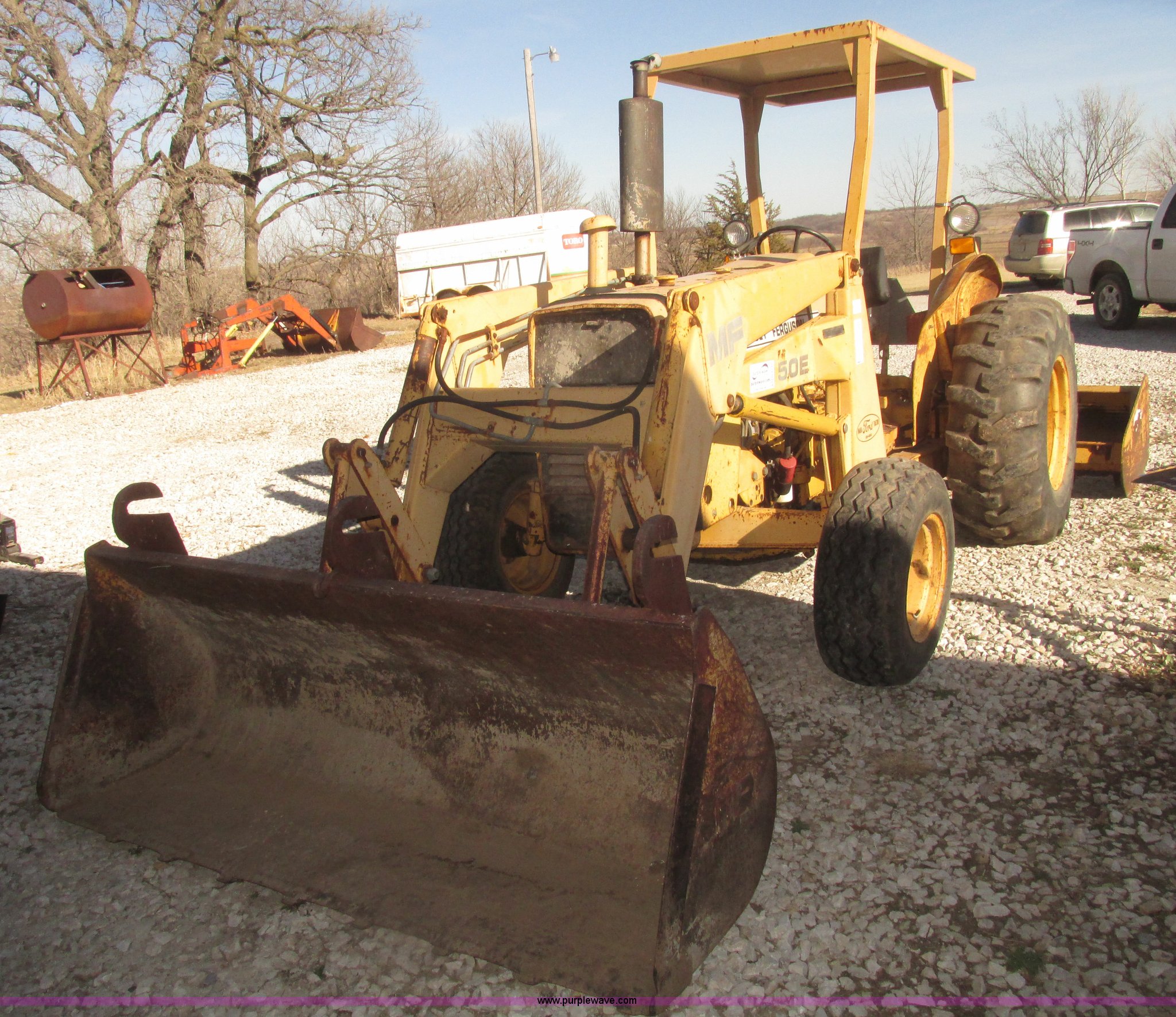 1986 Massey-Ferguson 50E tractor in Logan, IA | Item H4737 sold ...