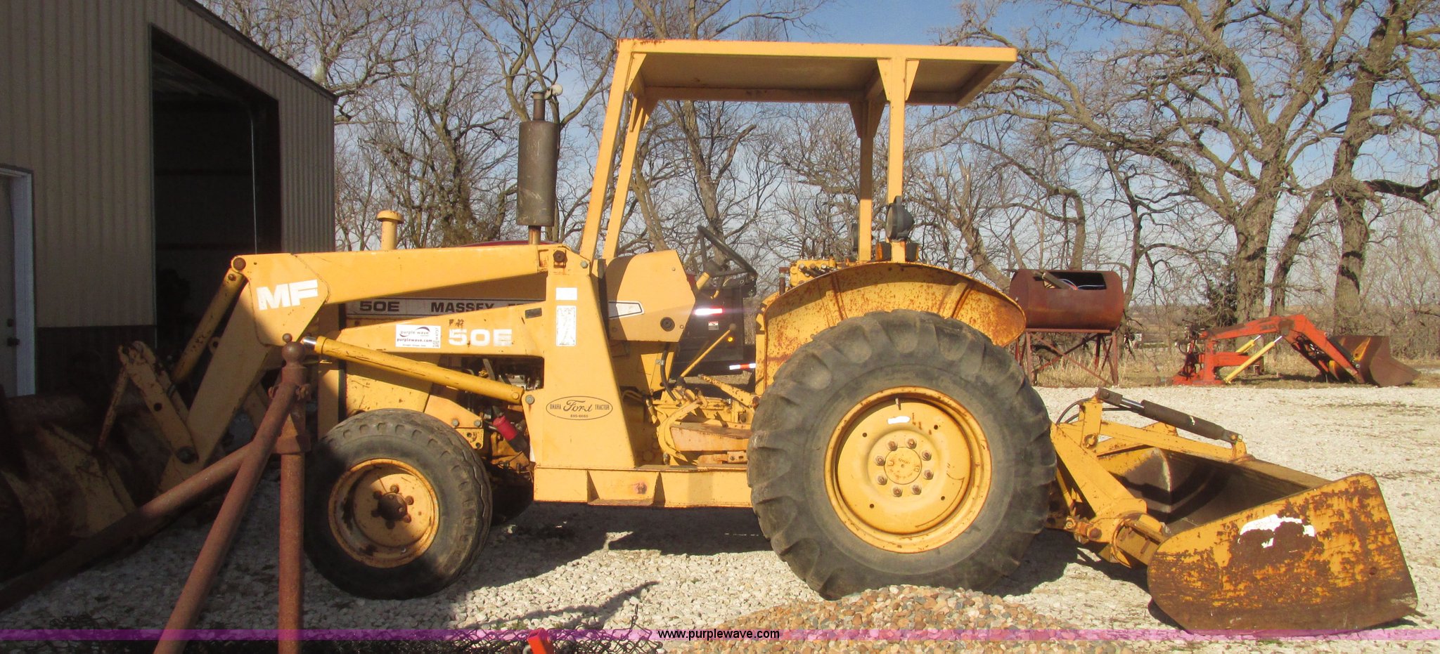 1986 Massey-Ferguson 50E tractor in Logan, IA | Item H4737 sold ...