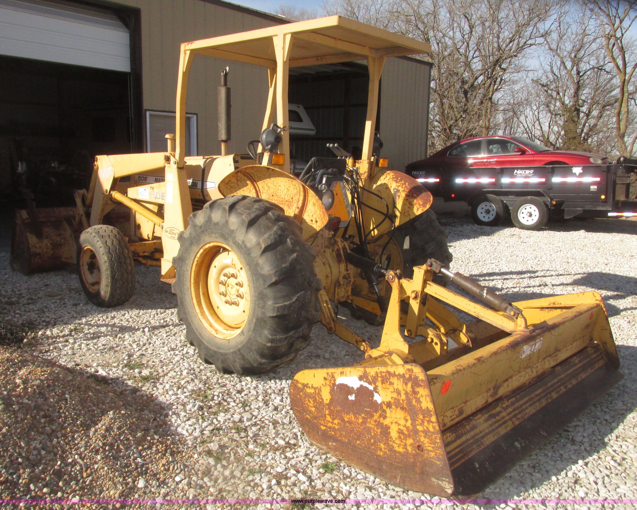 1986 Massey-Ferguson 50E tractor in Logan, IA | Item H4737 sold ...