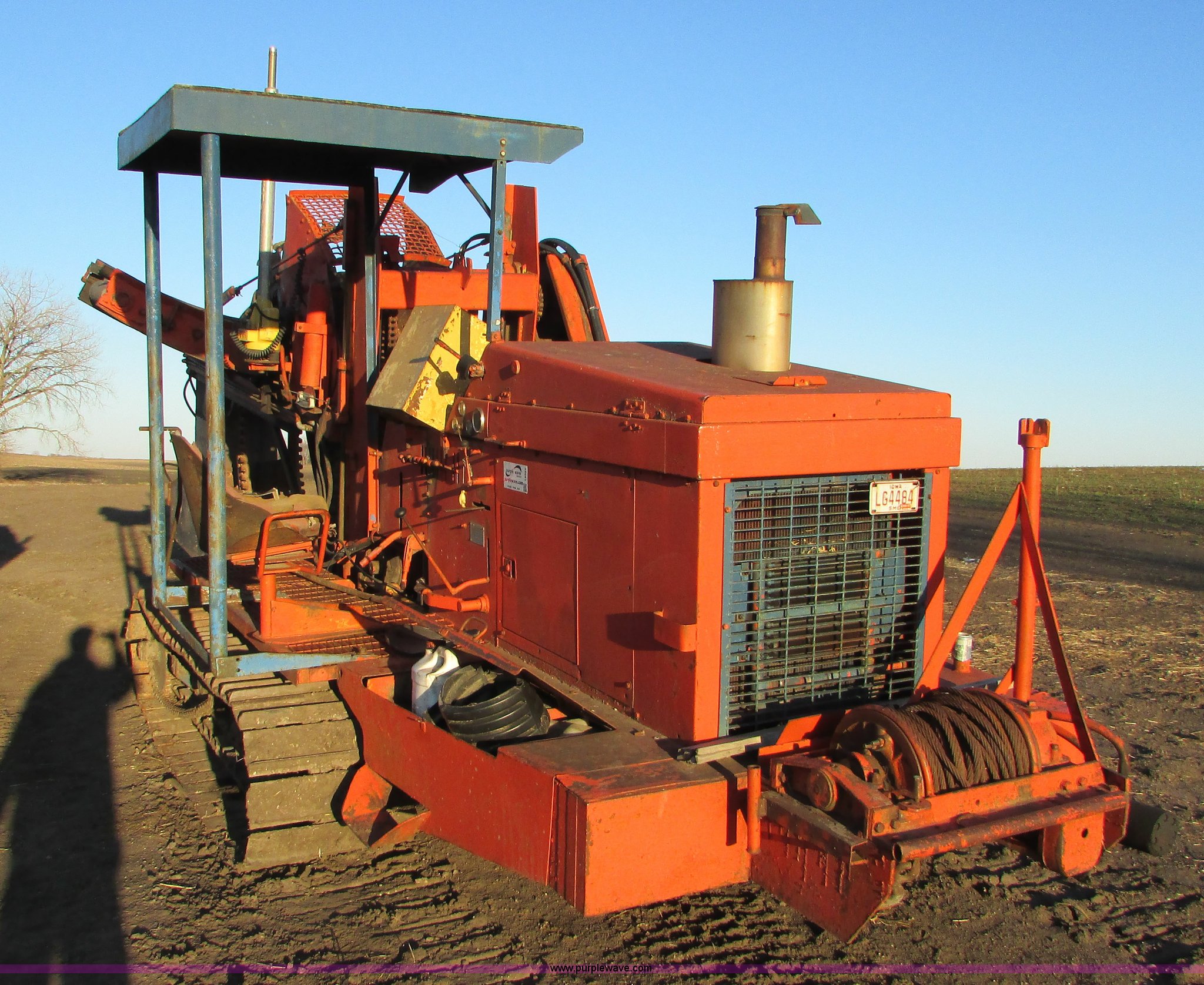Koehring 600 drainage tile wheel trencher in Henderson, MN | Item I6521 ...
