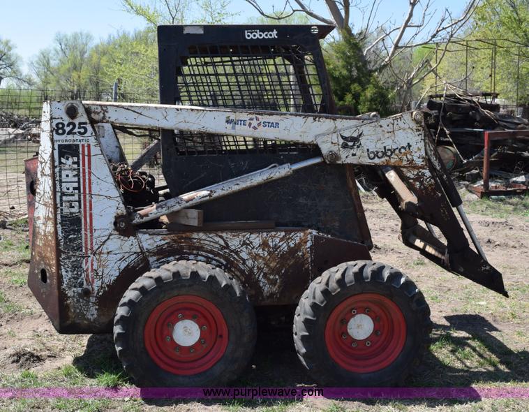 Bobcat 825 skid steer in Wichita, KS | Item H5232 sold | Purple Wave