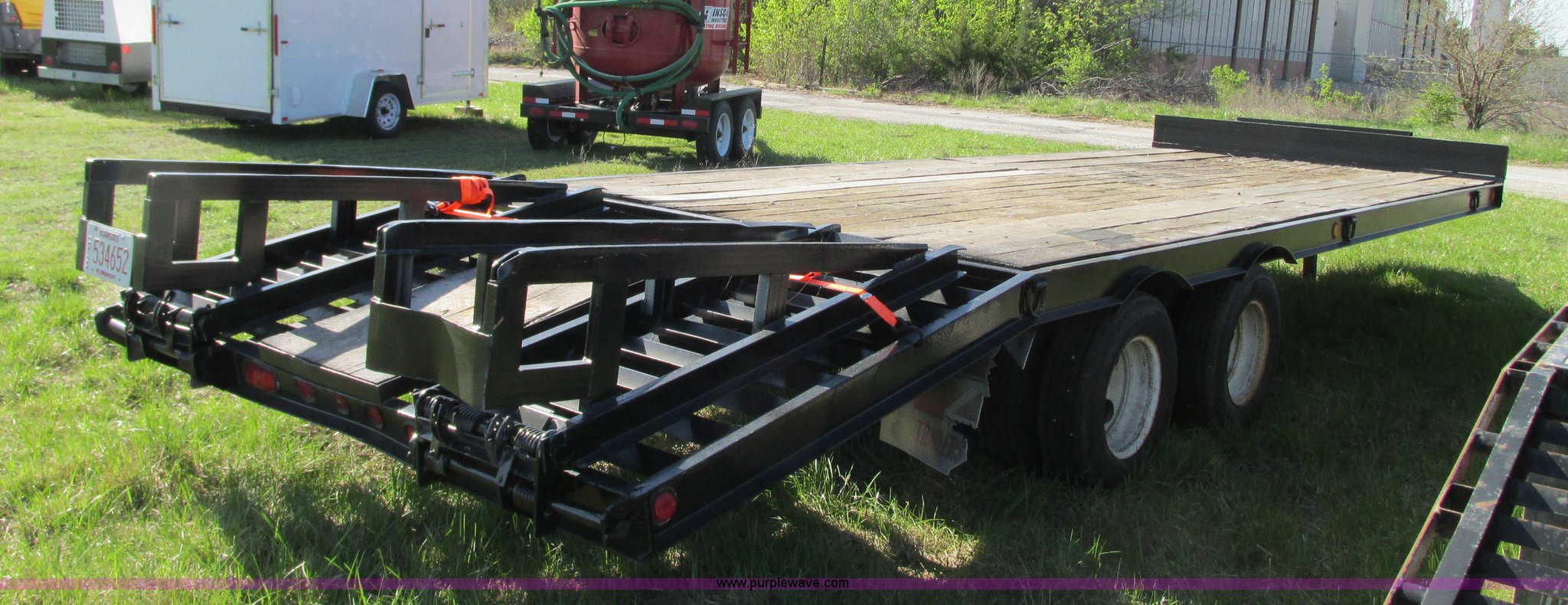 1992 CZ Engineering CZ18K1 equipment trailer in Kansas City, MO | Item ...
