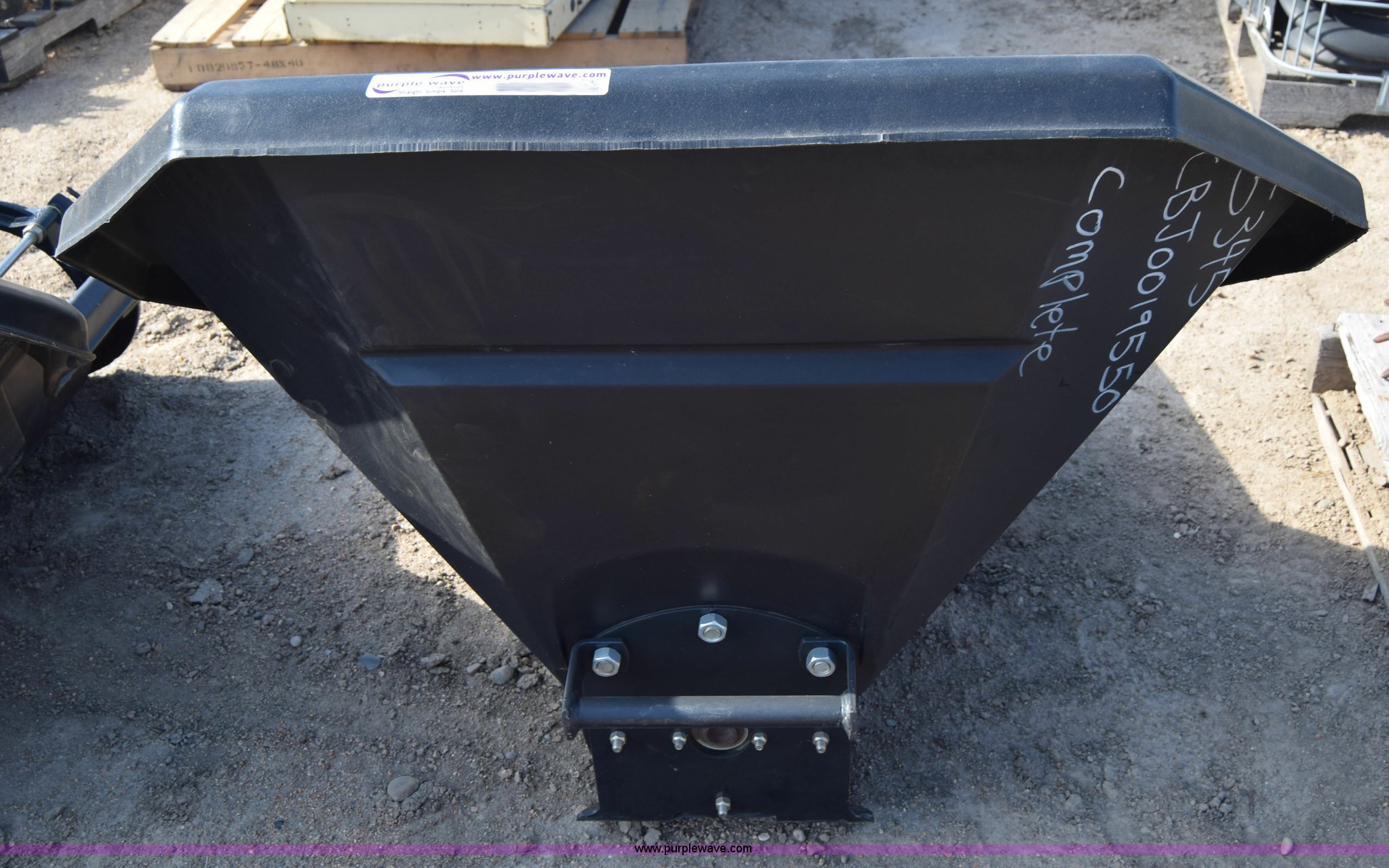 Poly grain dump chute in Kinsley, KS | Item BQ9720 sold | Purple Wave