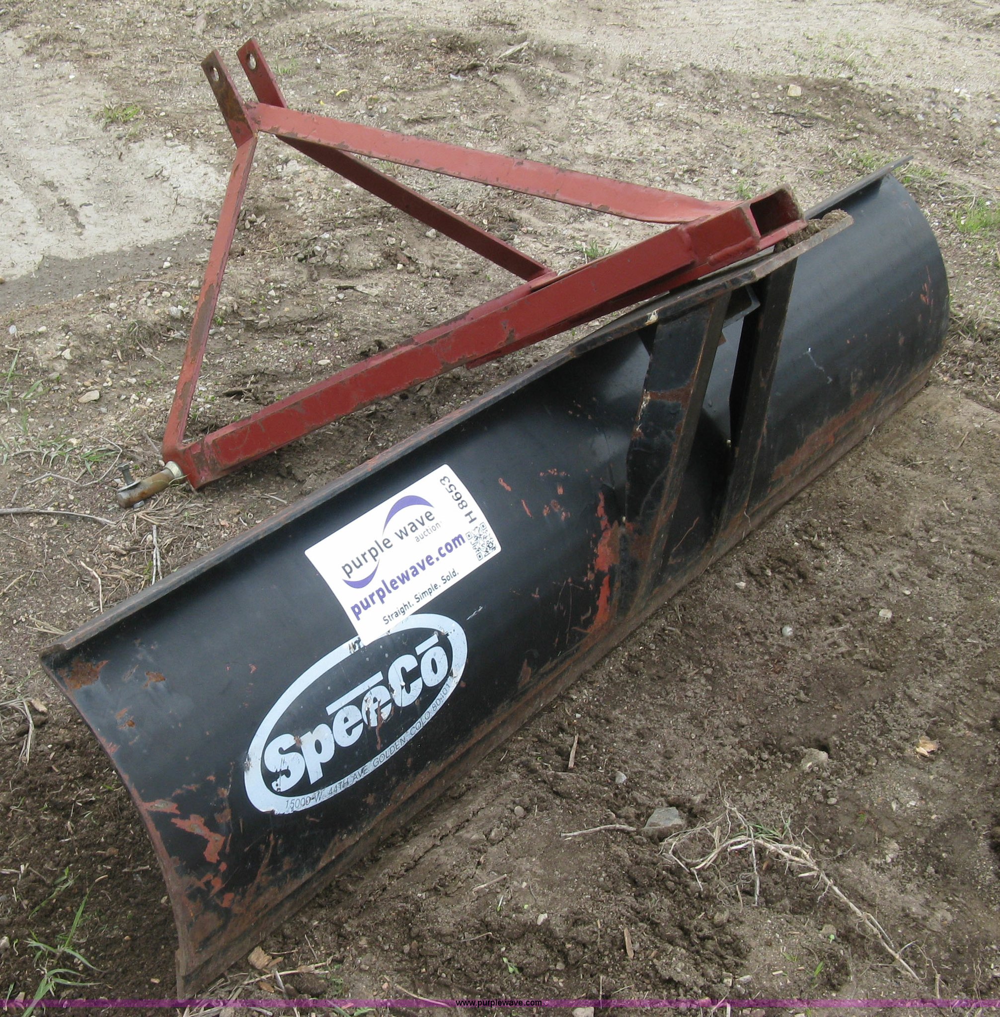 Speeco blade in Wichita, KS | Item H8653 sold | Purple Wave