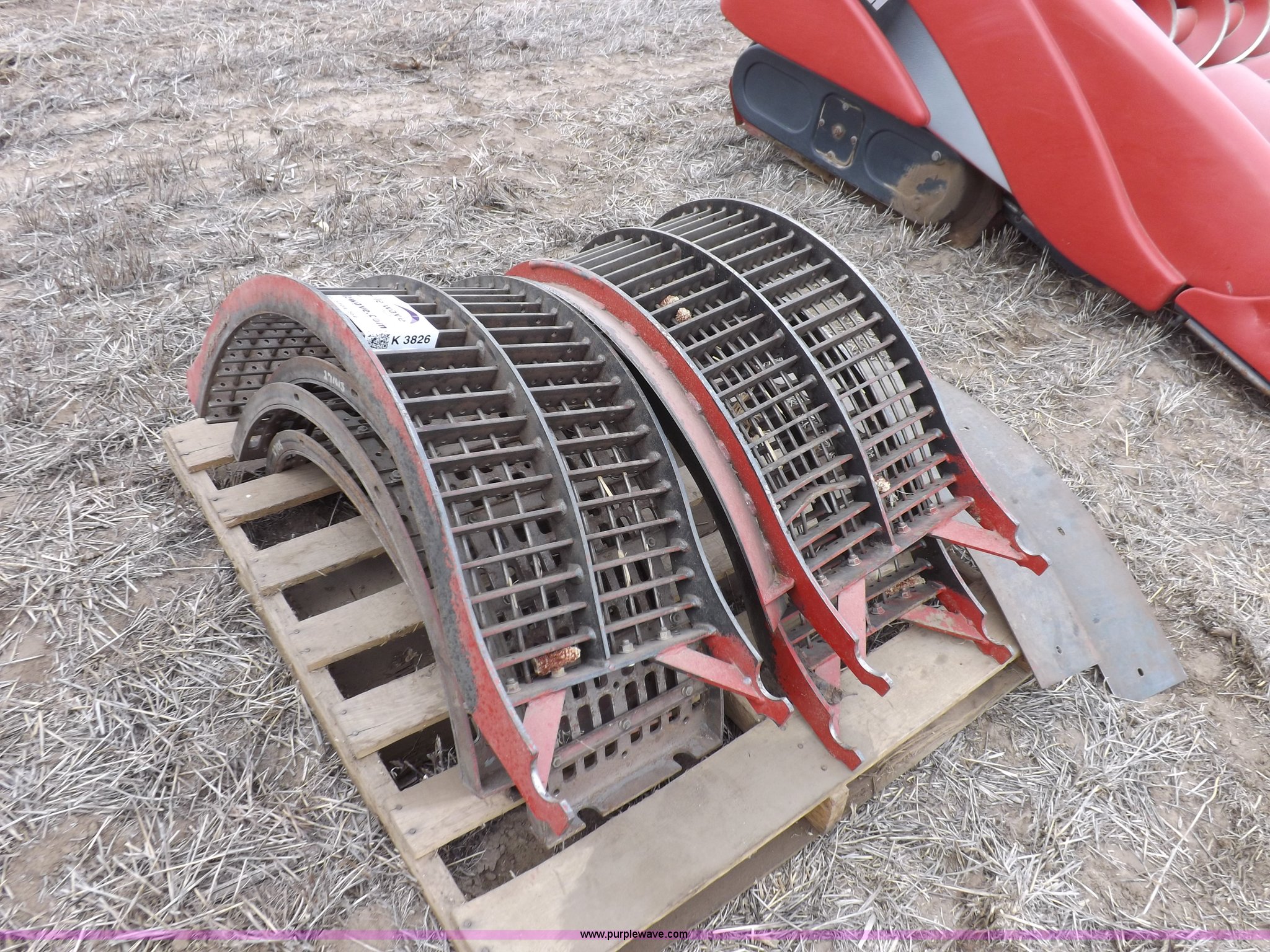 Case IH large wire concave set in Garden City, KS | Item K3826 sold ...