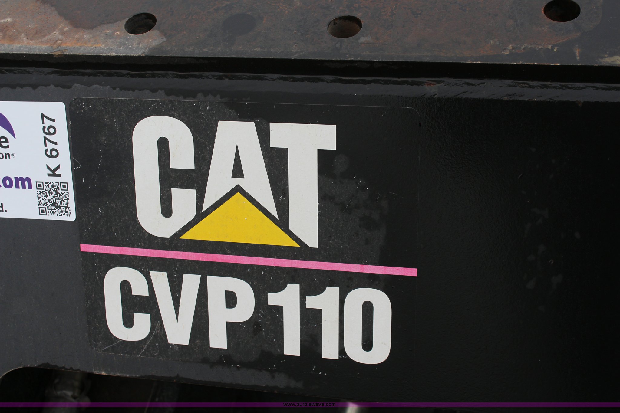 Caterpillar CVP110 vibratory plate compactor in Manhattan, KS | Item ...