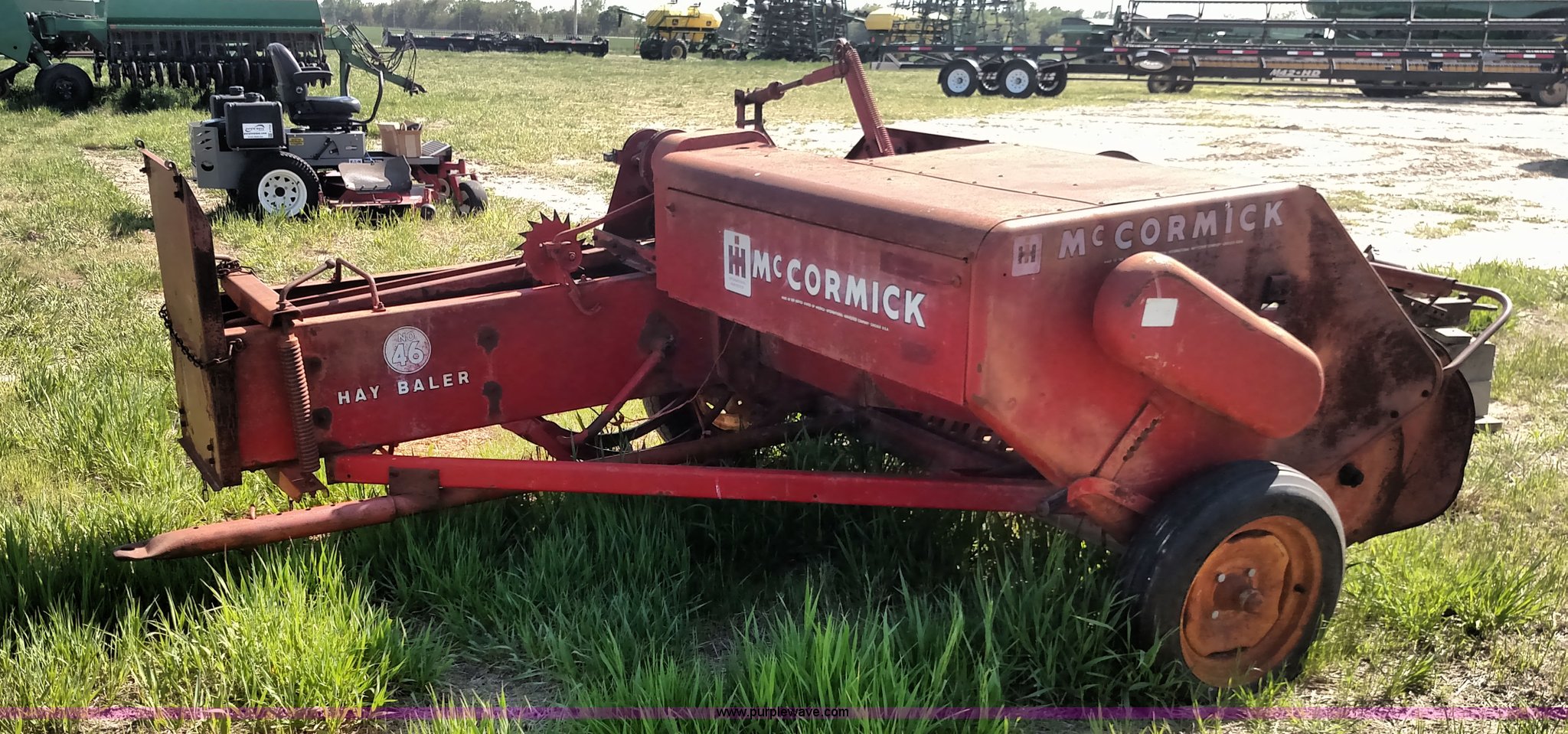 International Harvester McCormick 46 small square baler in Abilene, KS ...