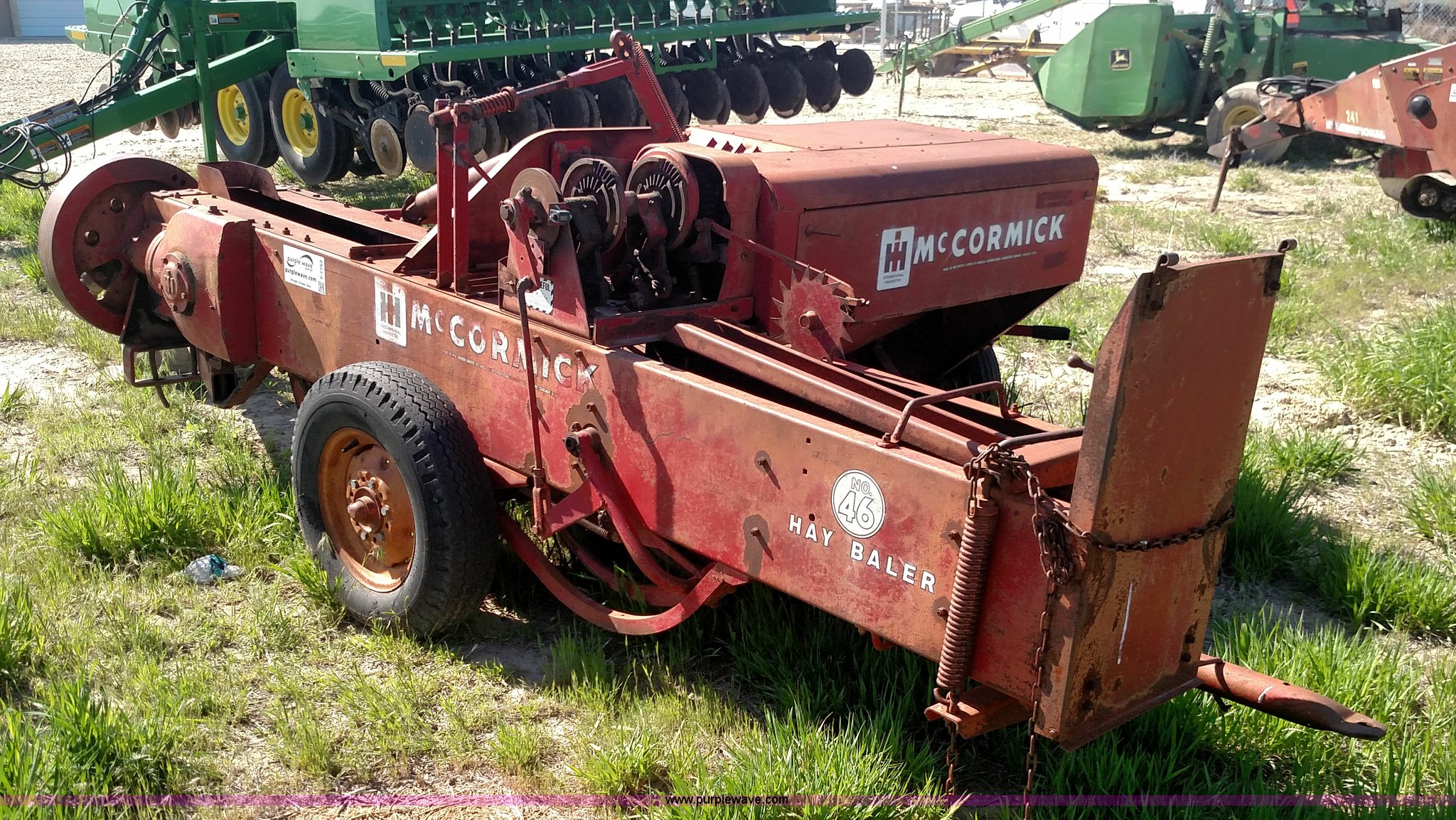 International Harvester McCormick 46 small square baler in Abilene, KS ...
