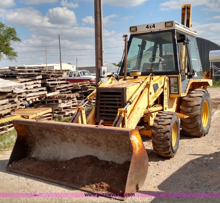 1987 JCB 1550B backhoe in Kingman, KS | Item F7739 sold | Purple Wave