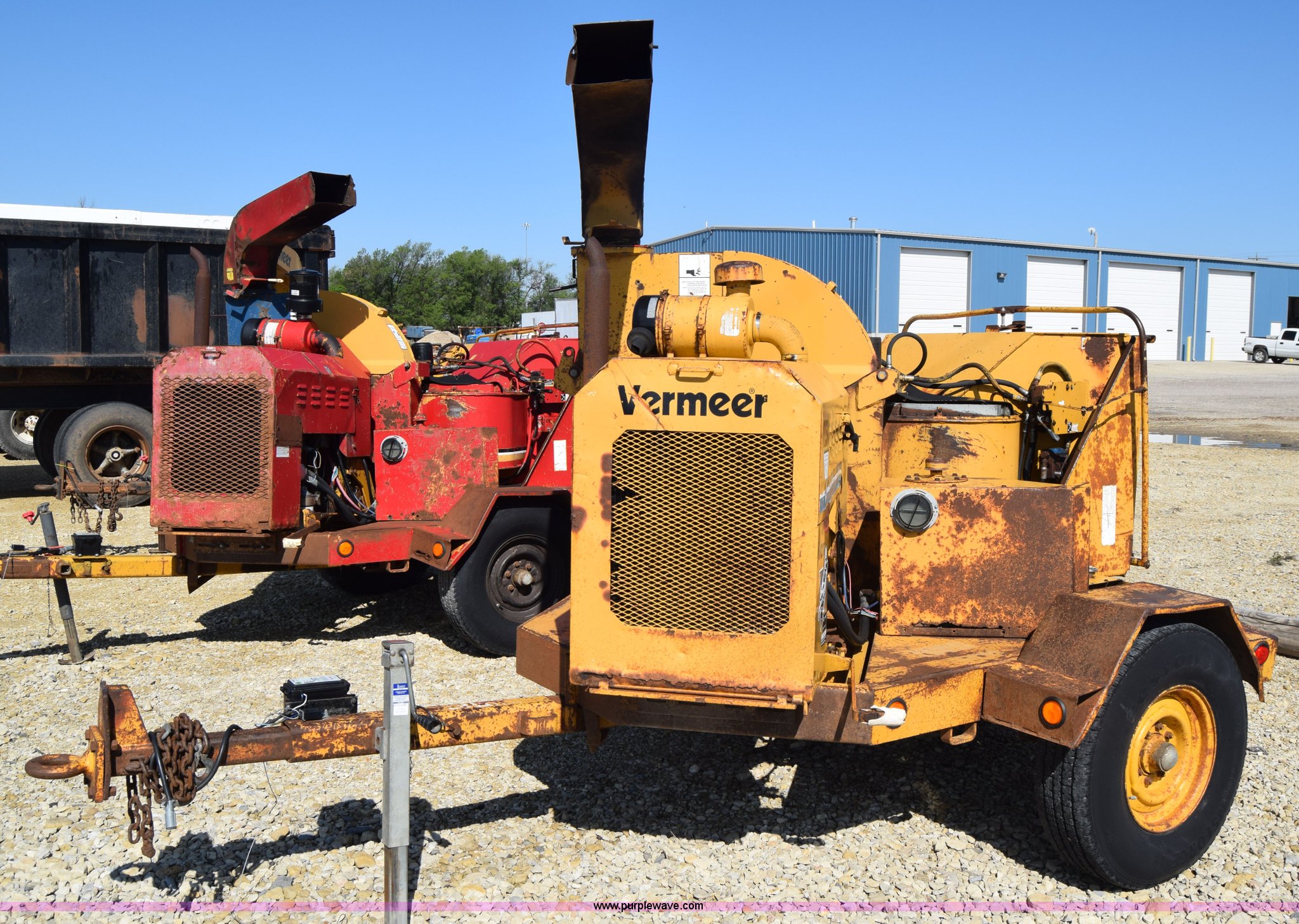1991 Vermeer 1250 chipper in Hutchinson, KS | Item E6333 sold | Purple Wave