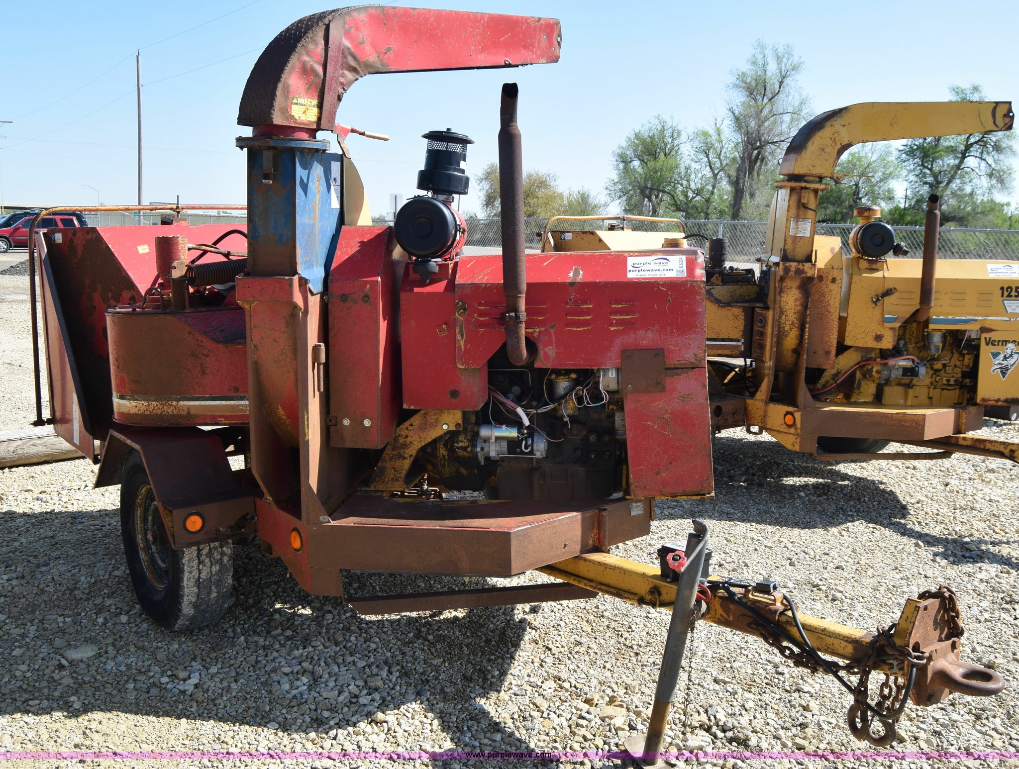 1989 Vermeer 1250 wood chipper in Hutchinson, KS | Item E6334 sold ...