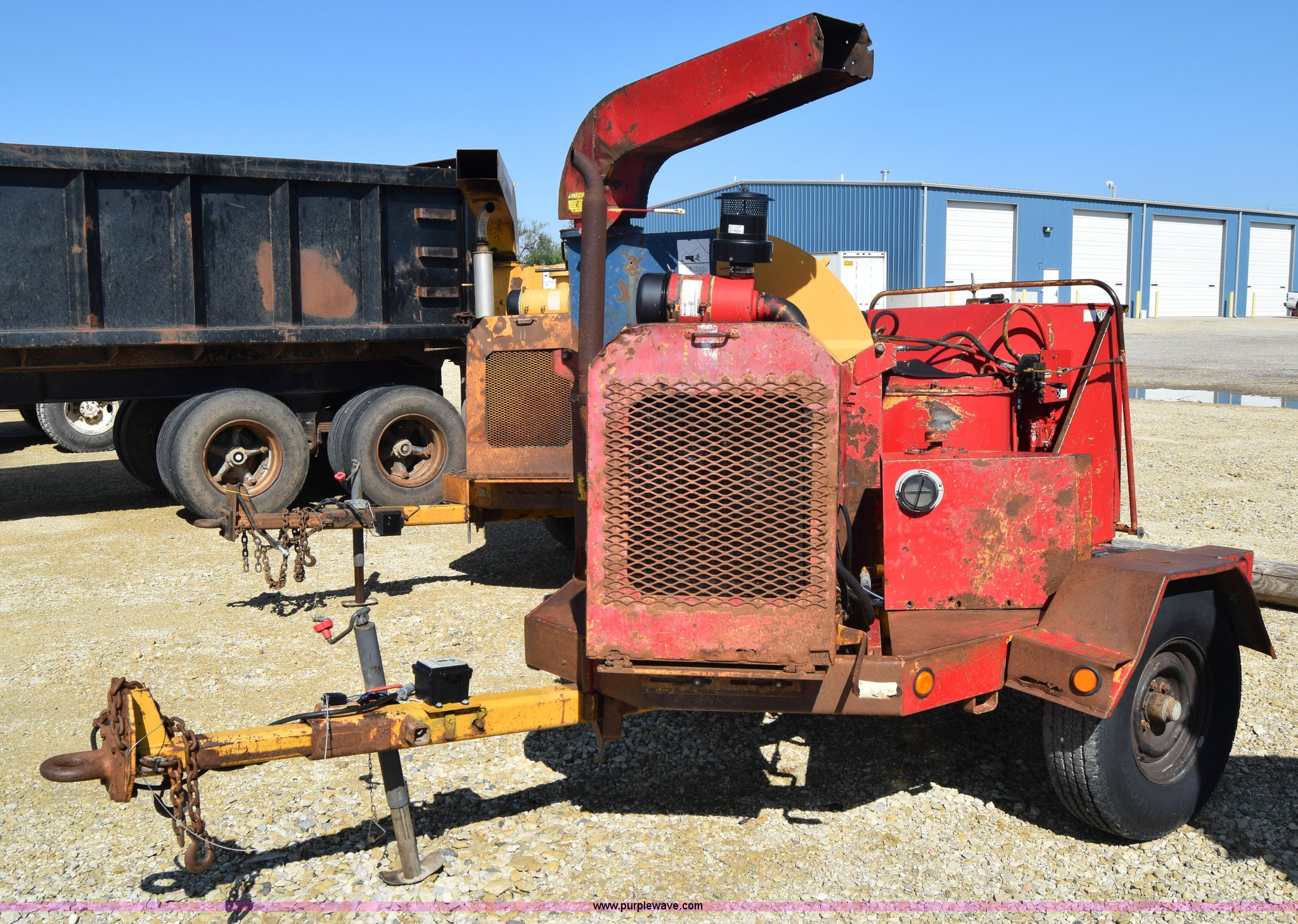 1989 Vermeer 1250 wood chipper in Hutchinson, KS | Item E6334 sold ...