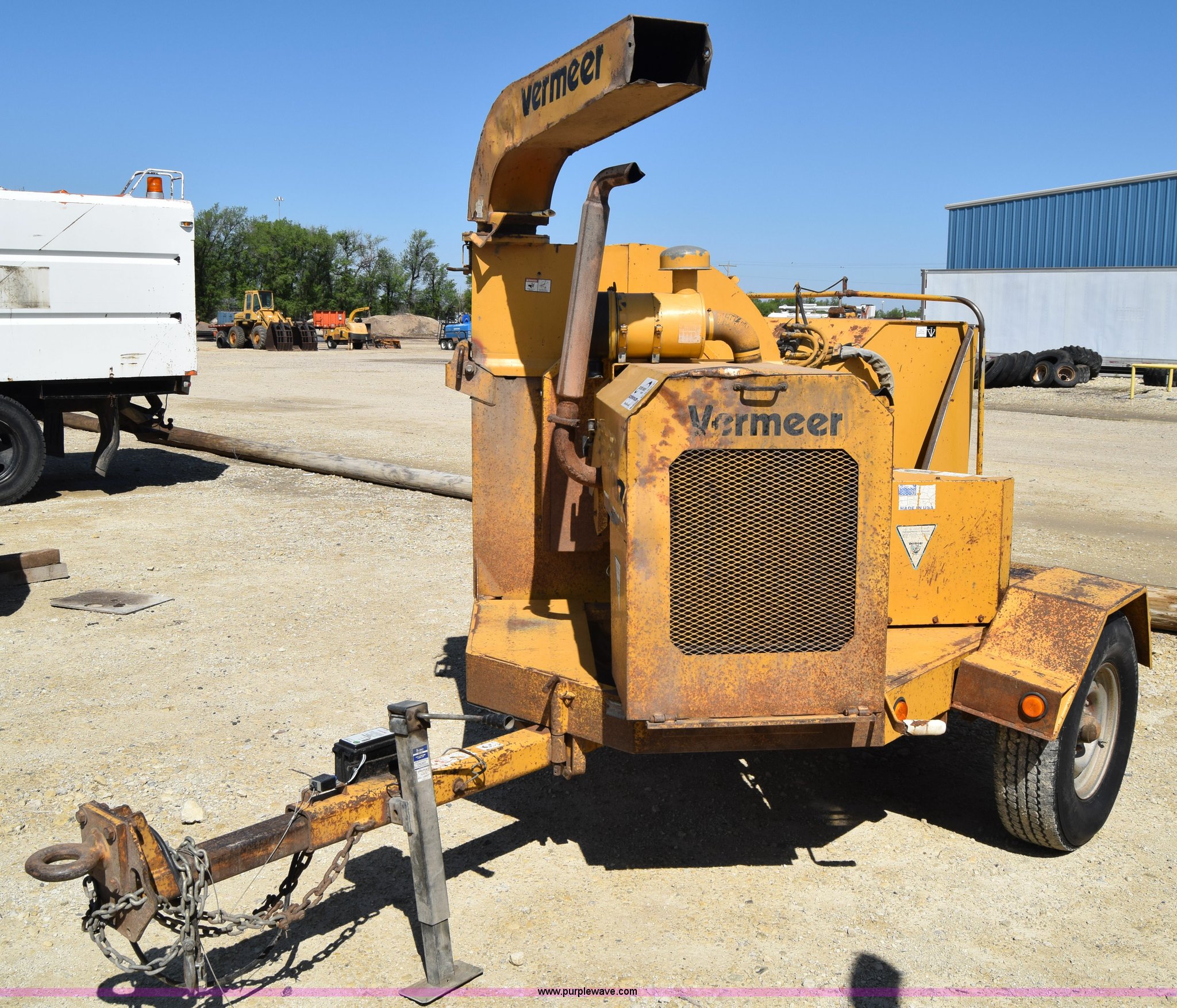 1994 Vermeer 1250 chipper in Hutchinson, KS | Item E6344 sold | Purple Wave