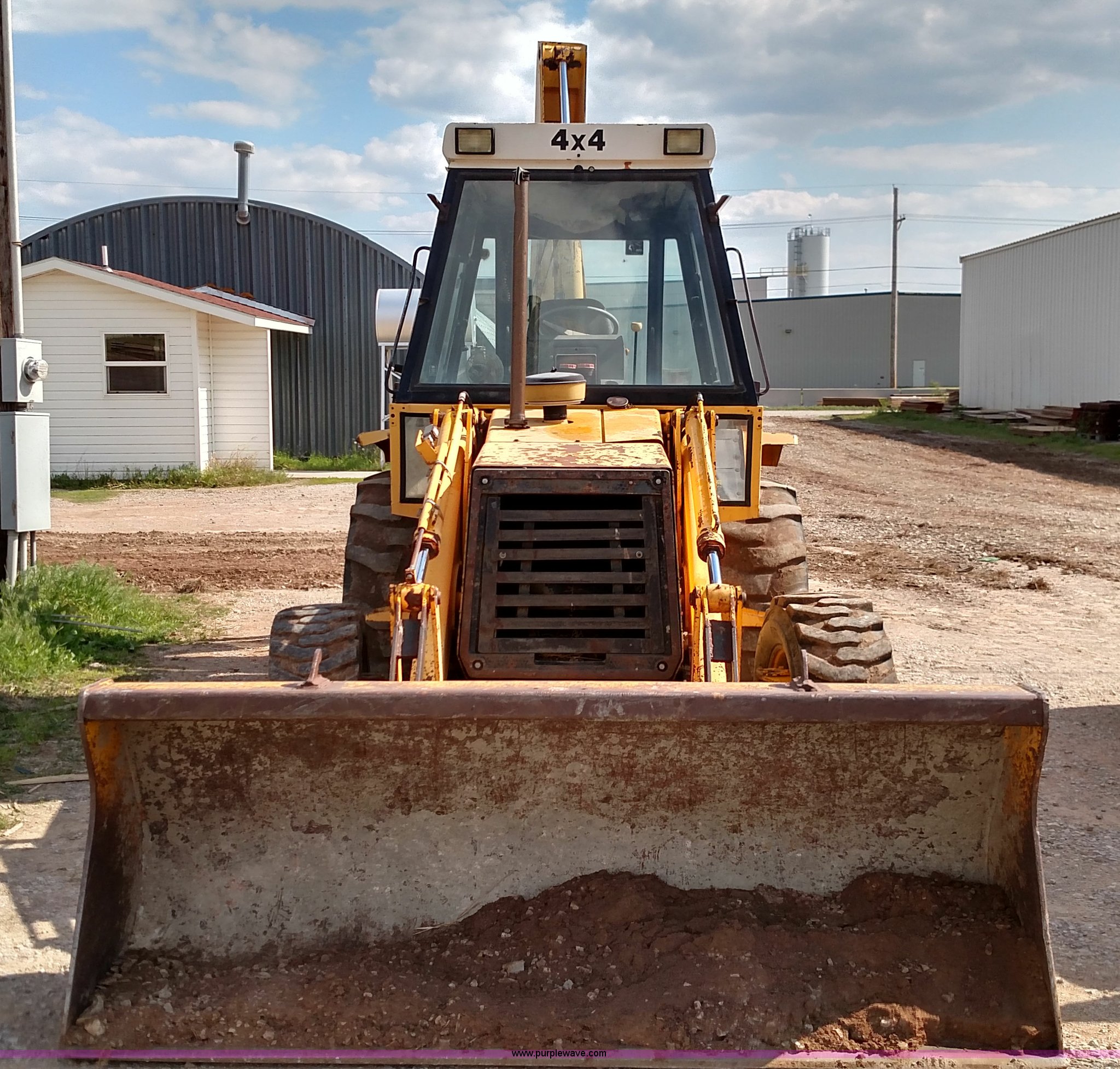 1987 JCB 1550B backhoe in Kingman, KS | Item F7739 sold | Purple Wave