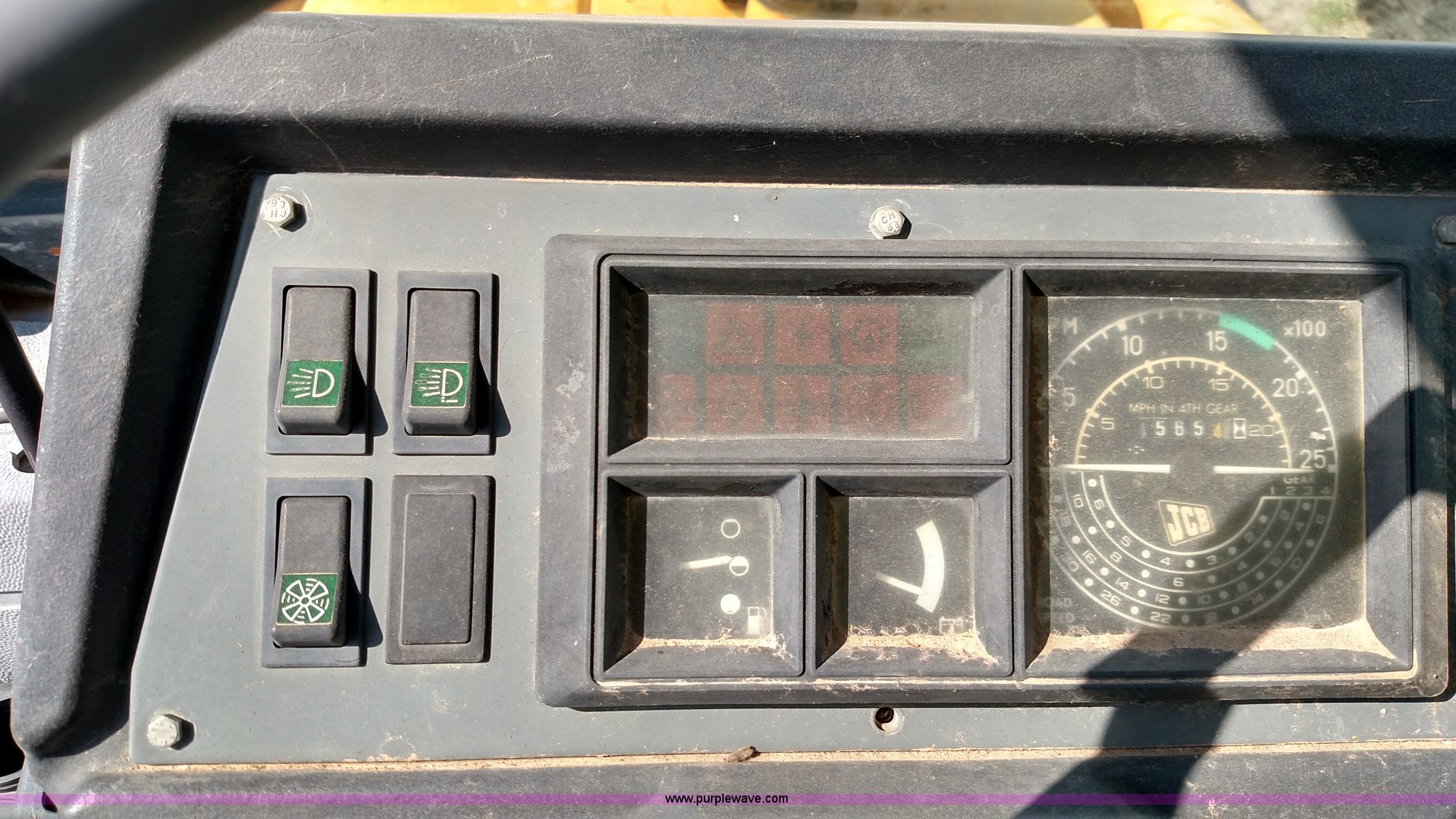 1987 JCB 1550B backhoe in Kingman, KS | Item F7739 sold | Purple Wave