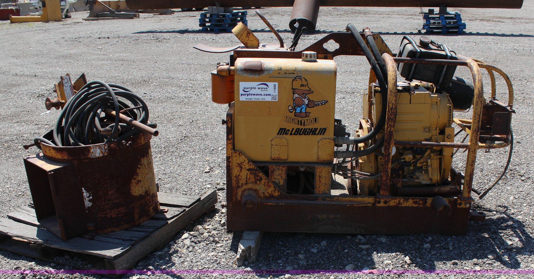 Mclaughlin boring machine in Owasso, OK | Item I1688 sold | Purple Wave
