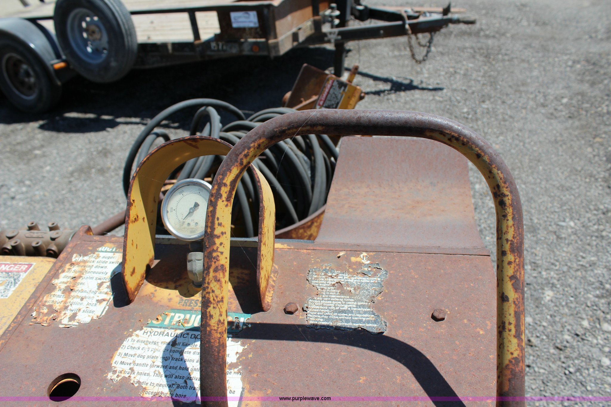 Mclaughlin boring machine in Owasso, OK | Item I1688 sold | Purple Wave