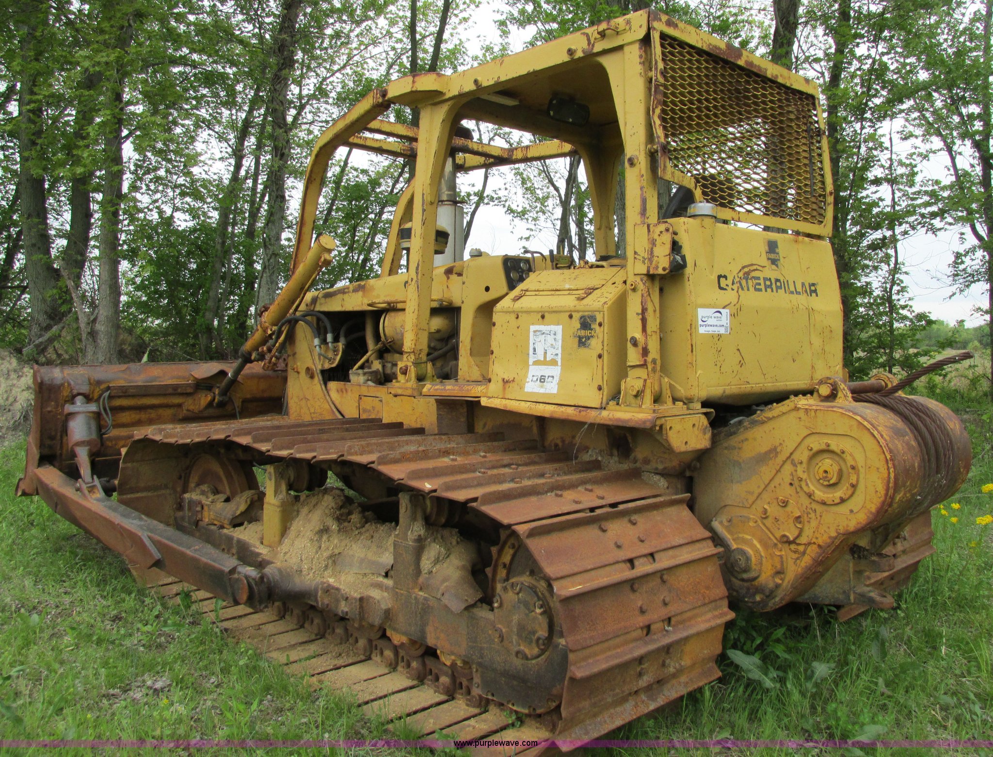 1980 Caterpillar D6 dozer in Ullin, IL | Item K5052 sold | Purple Wave
