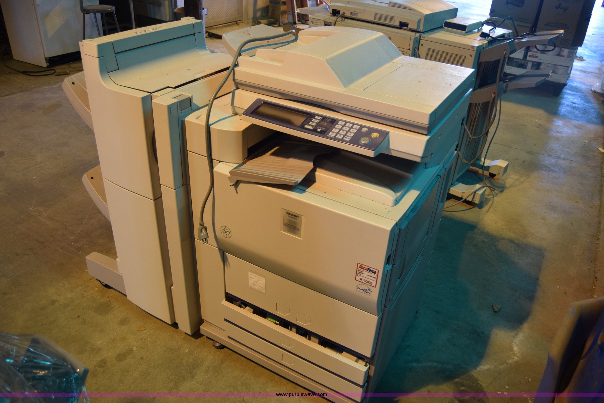 Sharp AR-M550N copy machine in Nickerson, KS | Item BM9179 sold ...