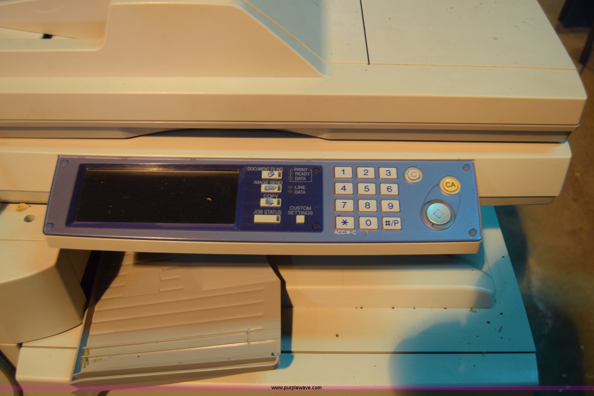 Sharp AR-M550N copy machine in Nickerson, KS | Item BM9179 sold ...