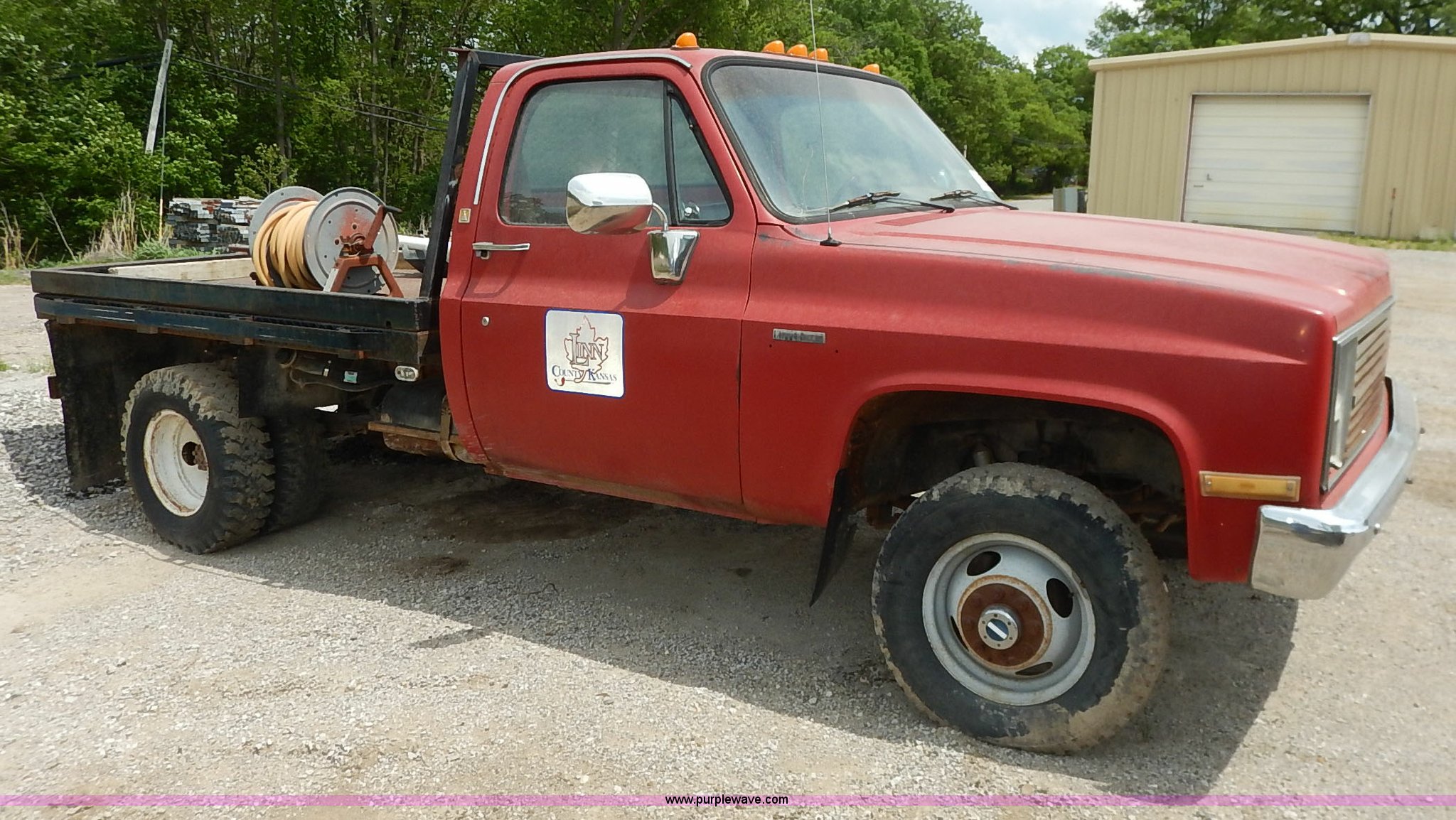 1988 Chevrolet Custom Deluxe 30 flatbed pickup truck in Mound City, KS ...