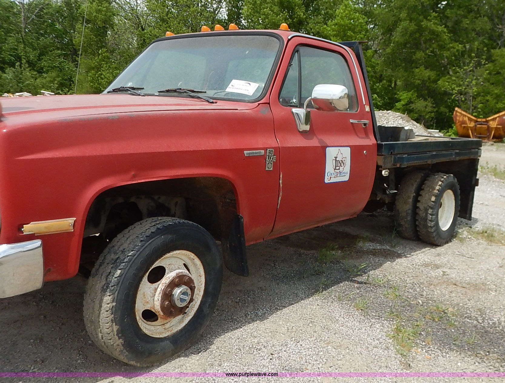 1988 Chevrolet Custom Deluxe 30 flatbed pickup truck in Mound City, KS ...