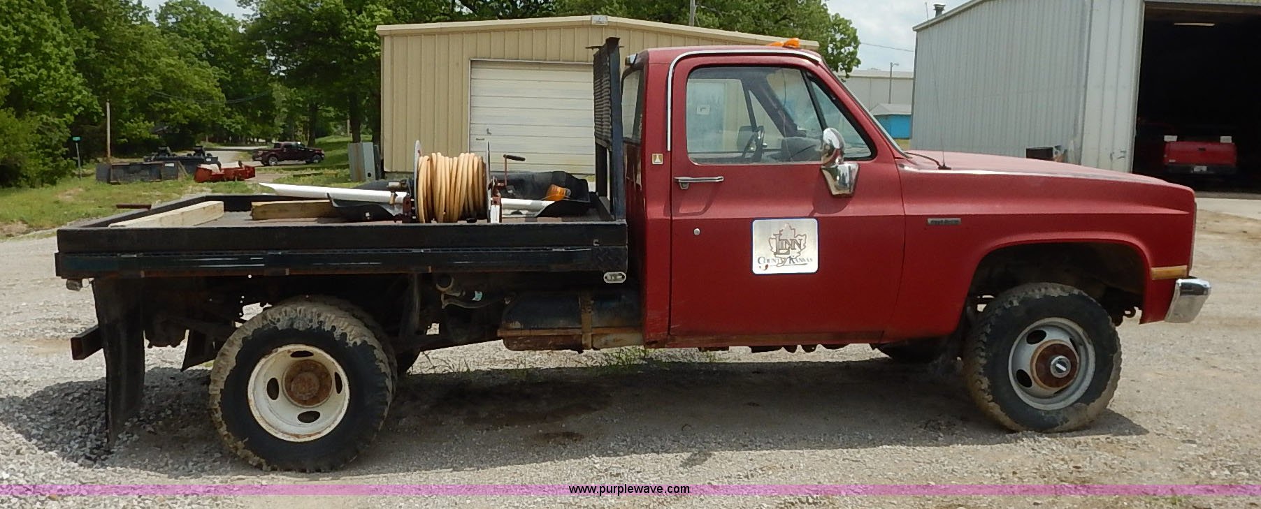 1988 Chevrolet Custom Deluxe 30 flatbed pickup truck in Mound City, KS ...