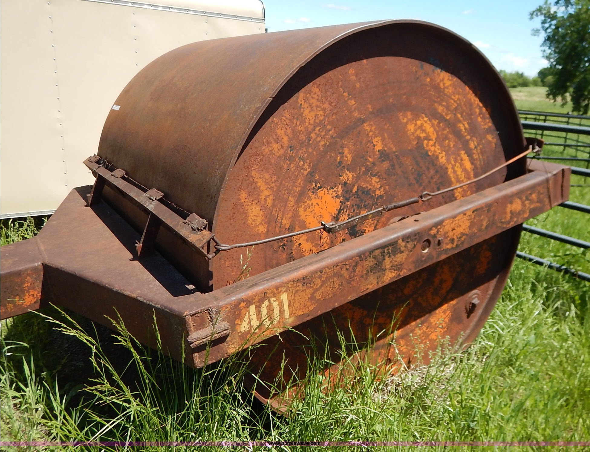 American Steel Works roller in Lawrence, KS | Item BJ9536 sold | Purple ...