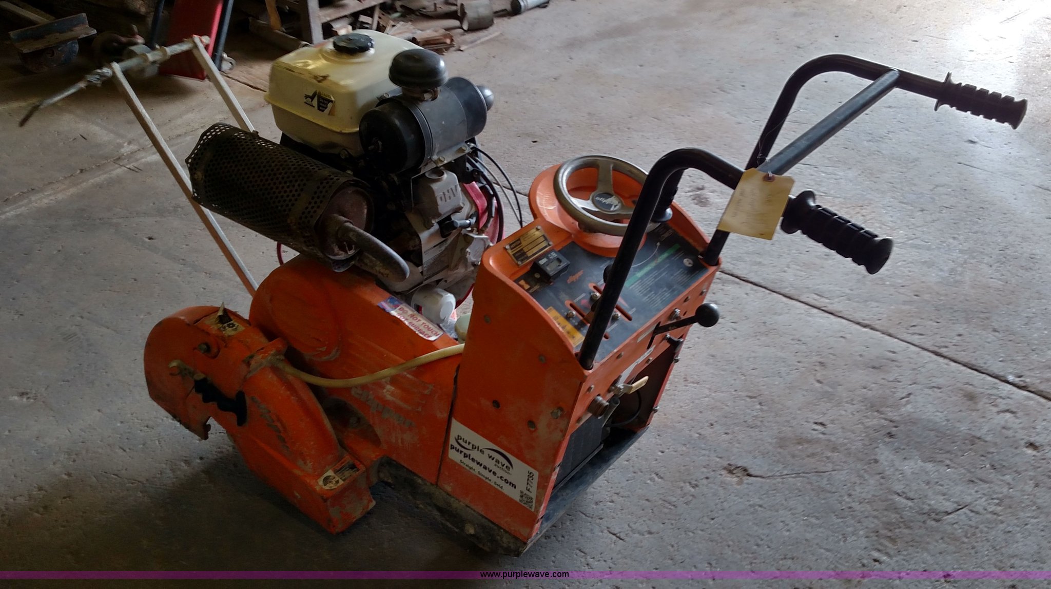 Clipper walk-behind concrete saw in Kingman, KS | Item F7735 sold ...