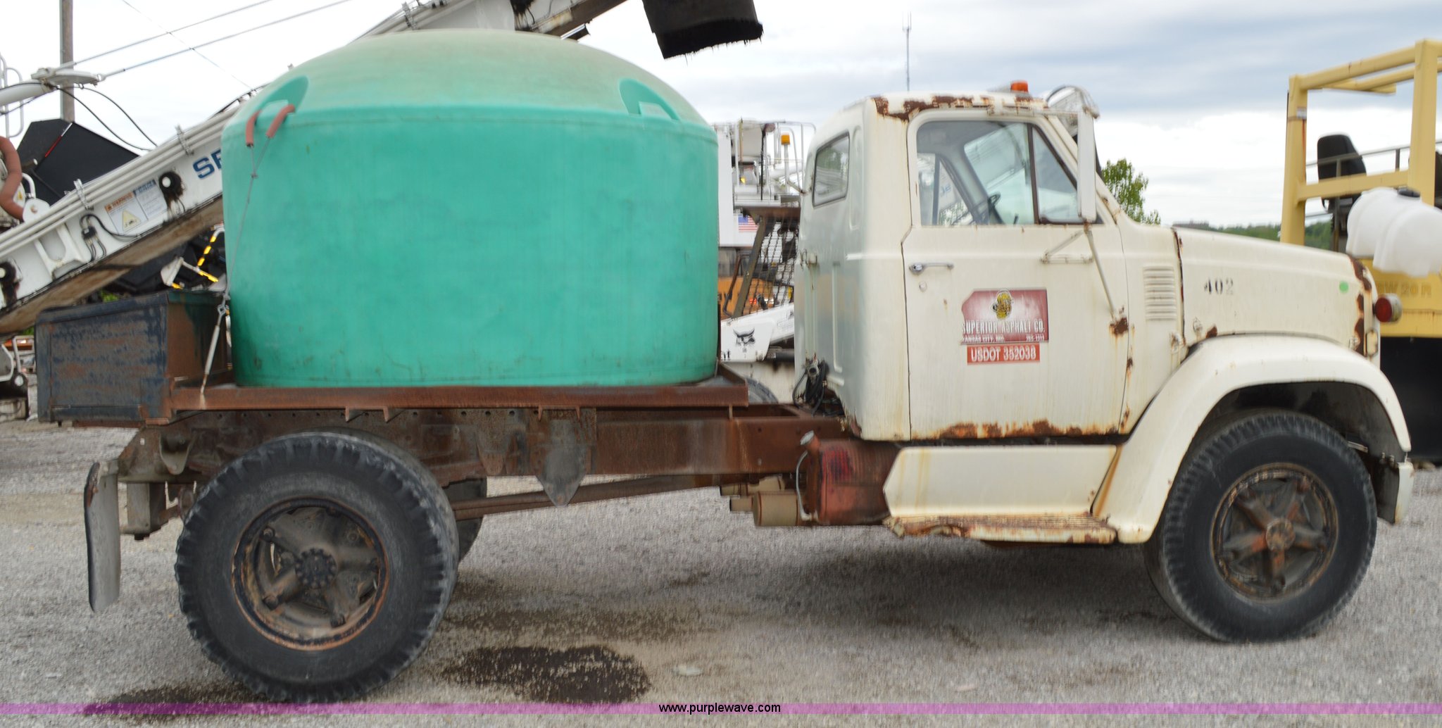 1968 GMC 7500 water truck in Kansas City, MO | Item I4553 sold | Purple ...