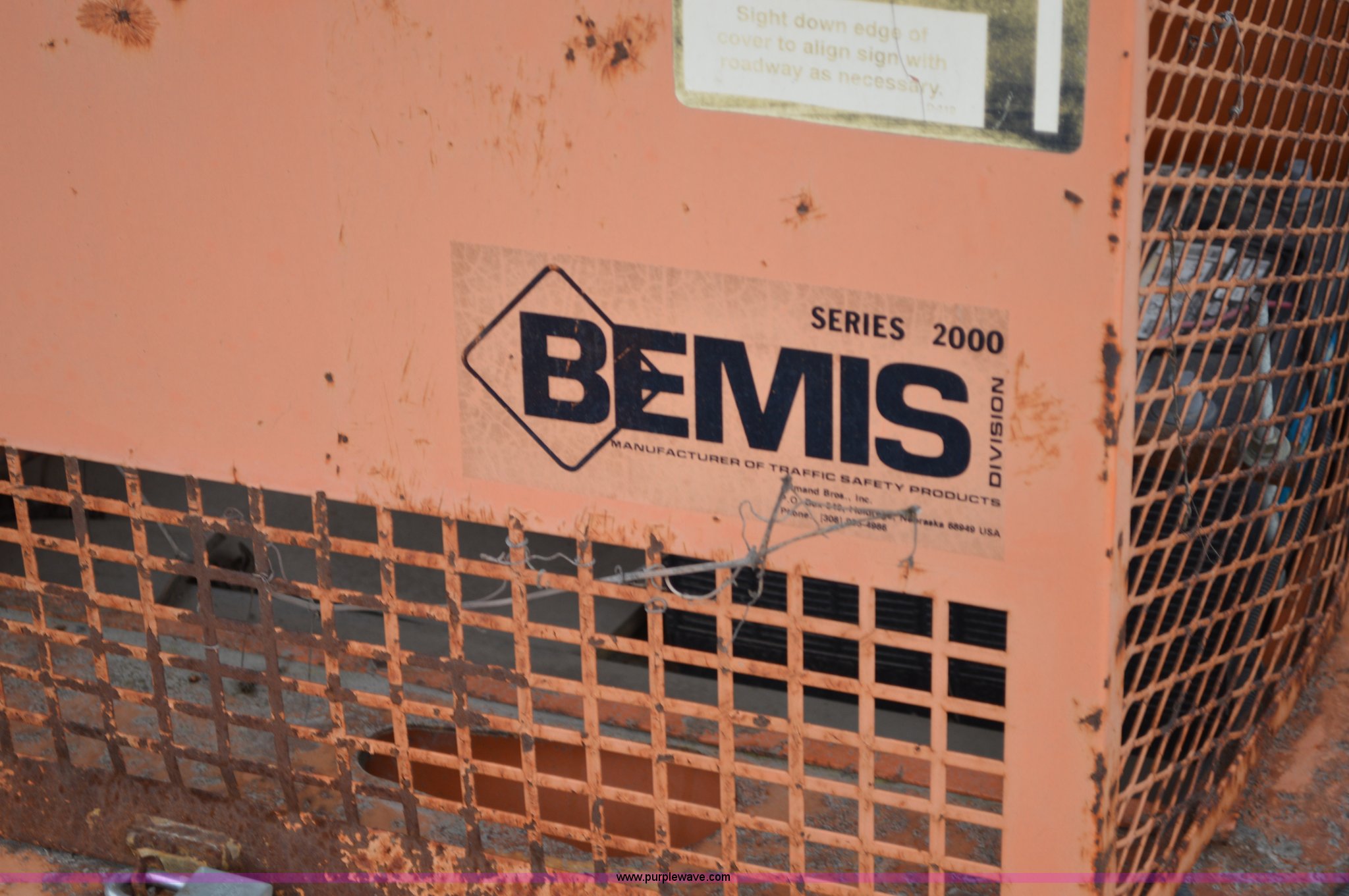 Bemis 2000 Series arrow board trailer in Kansas City, MO | Item I4565 ...