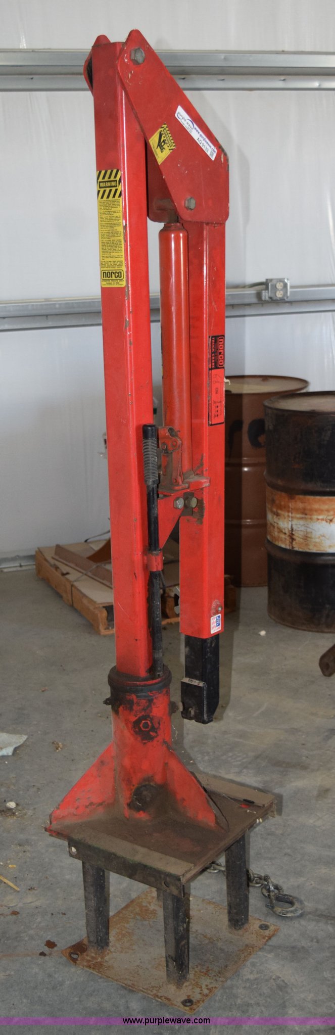 Norco engine hoist in Concordia, KS | Item AQ9133 sold | Purple Wave