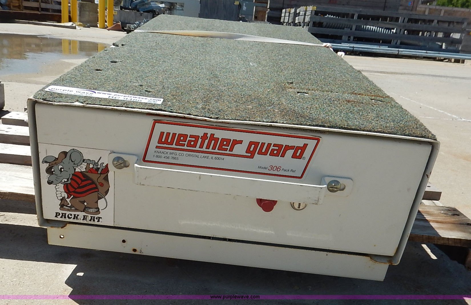 Weatherguard Pack Rat toolbox in Topeka, KS | Item BC9486 sold | Purple ...