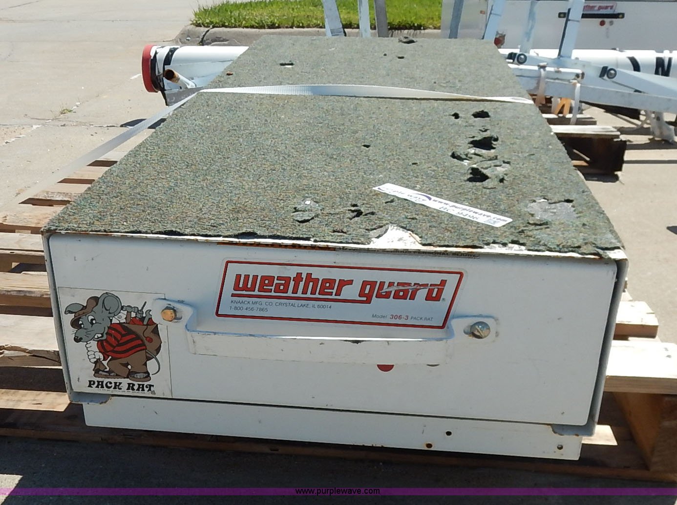 Weatherguard Pack Rat toolbox in Topeka, KS | Item BC9496 sold | Purple ...