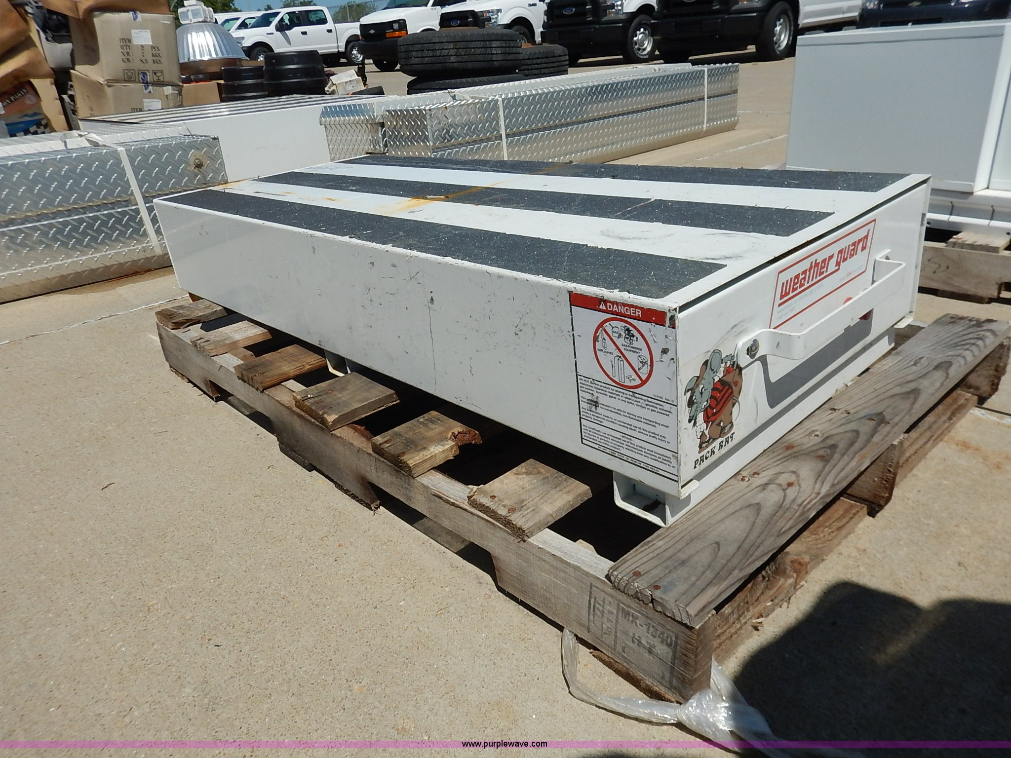 Weatherguard Pack Rat toolbox in Topeka, KS | Item BJ9502 sold | Purple ...