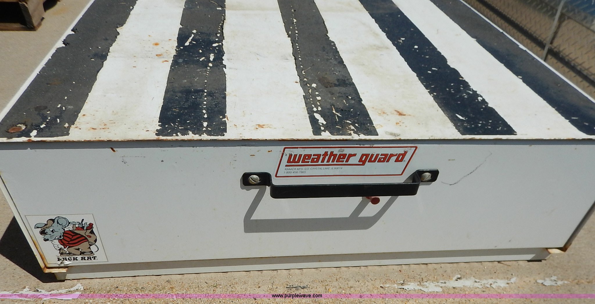 Weatherguard Pack Rat toolbox in Topeka, KS | Item BJ9508 sold | Purple ...