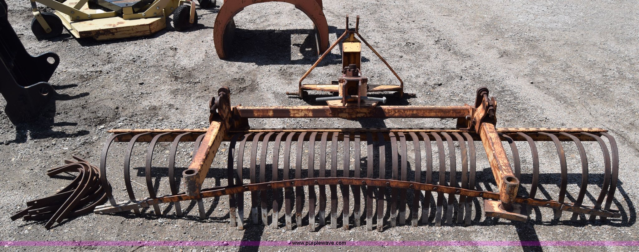 Rhino landscape rake in Wichita, KS | Item BQ9650 sold | Purple Wave