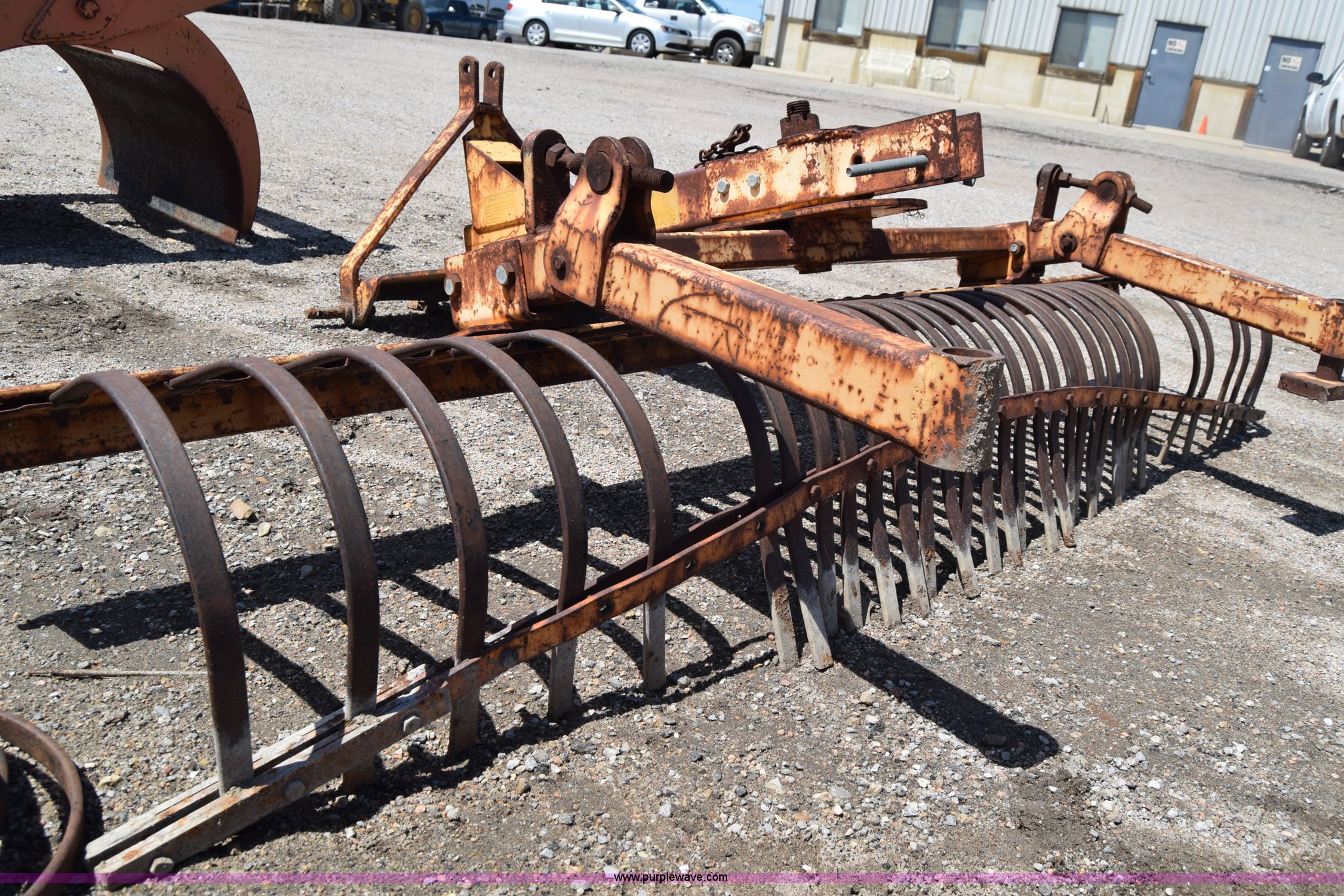 Rhino landscape rake in Wichita, KS | Item BQ9650 sold | Purple Wave