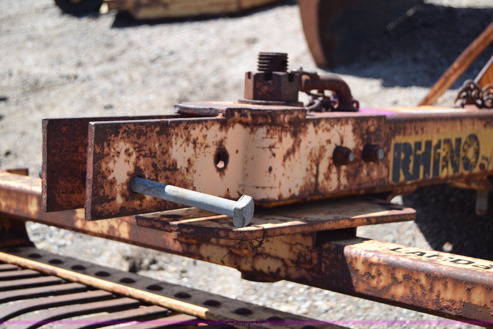 Rhino landscape rake in Wichita, KS | Item BQ9650 sold | Purple Wave