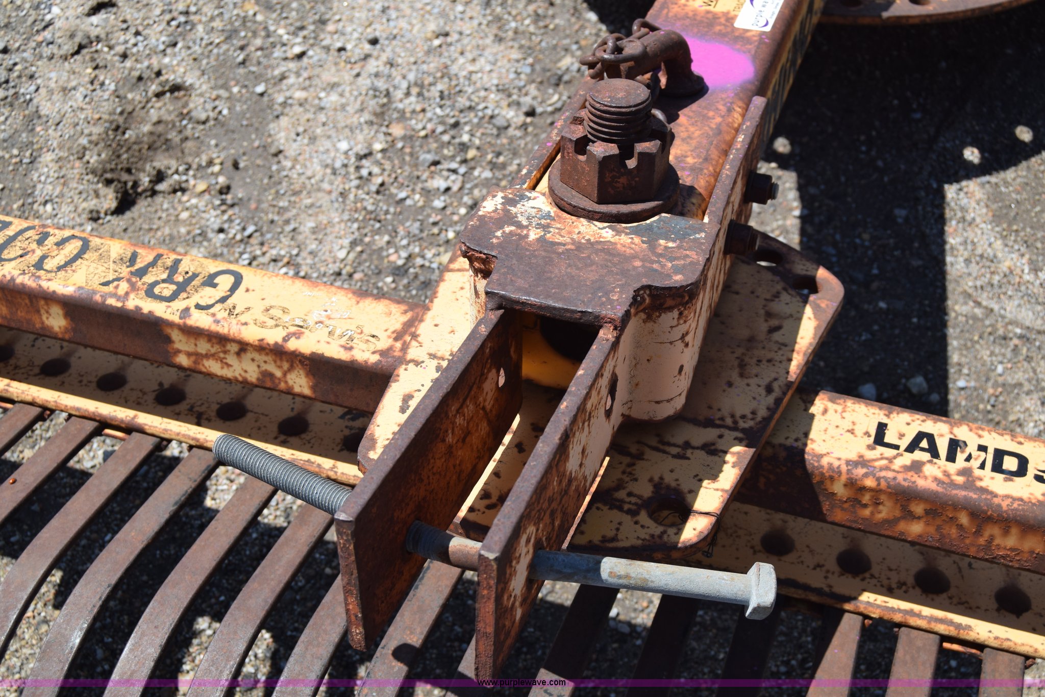 Rhino landscape rake in Wichita, KS | Item BQ9650 sold | Purple Wave