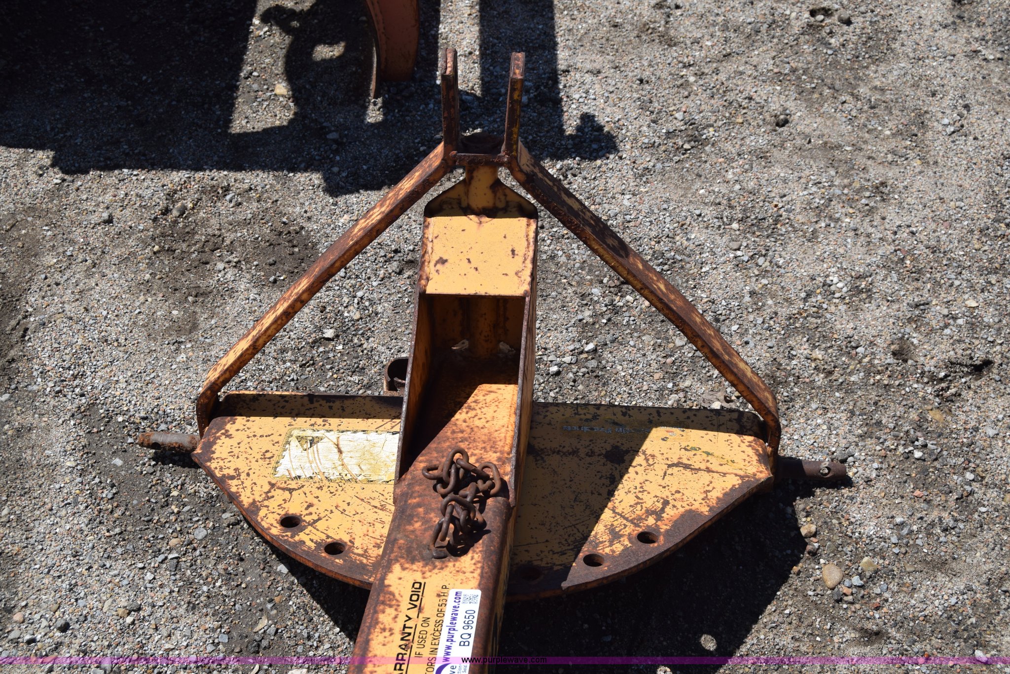 Rhino landscape rake in Wichita, KS | Item BQ9650 sold | Purple Wave