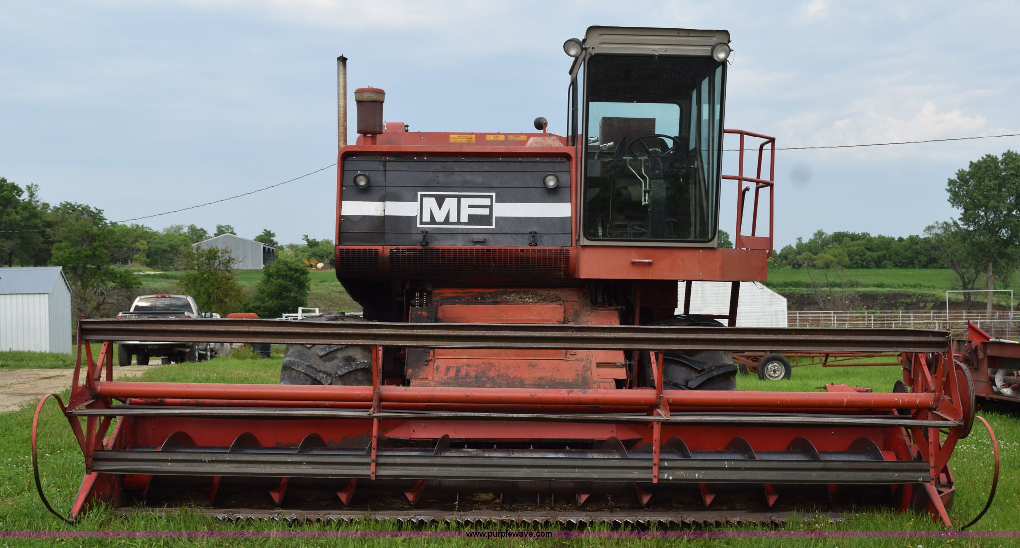 1979 Massey-Ferguson 750 combine in Onaga, KS | Item H5046 sold ...