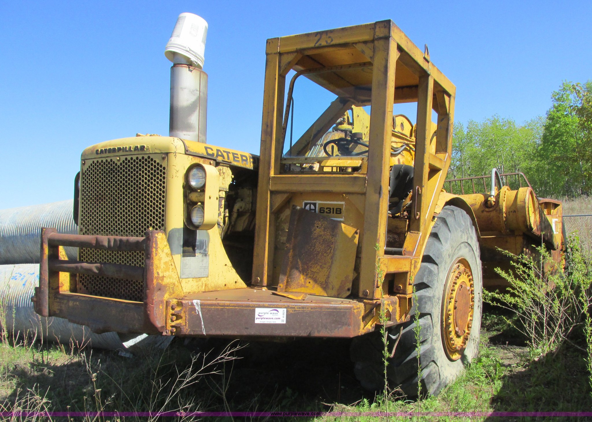 1967 Caterpillar 631B conventional scraper in Red Lake, MN | Item A8824 ...